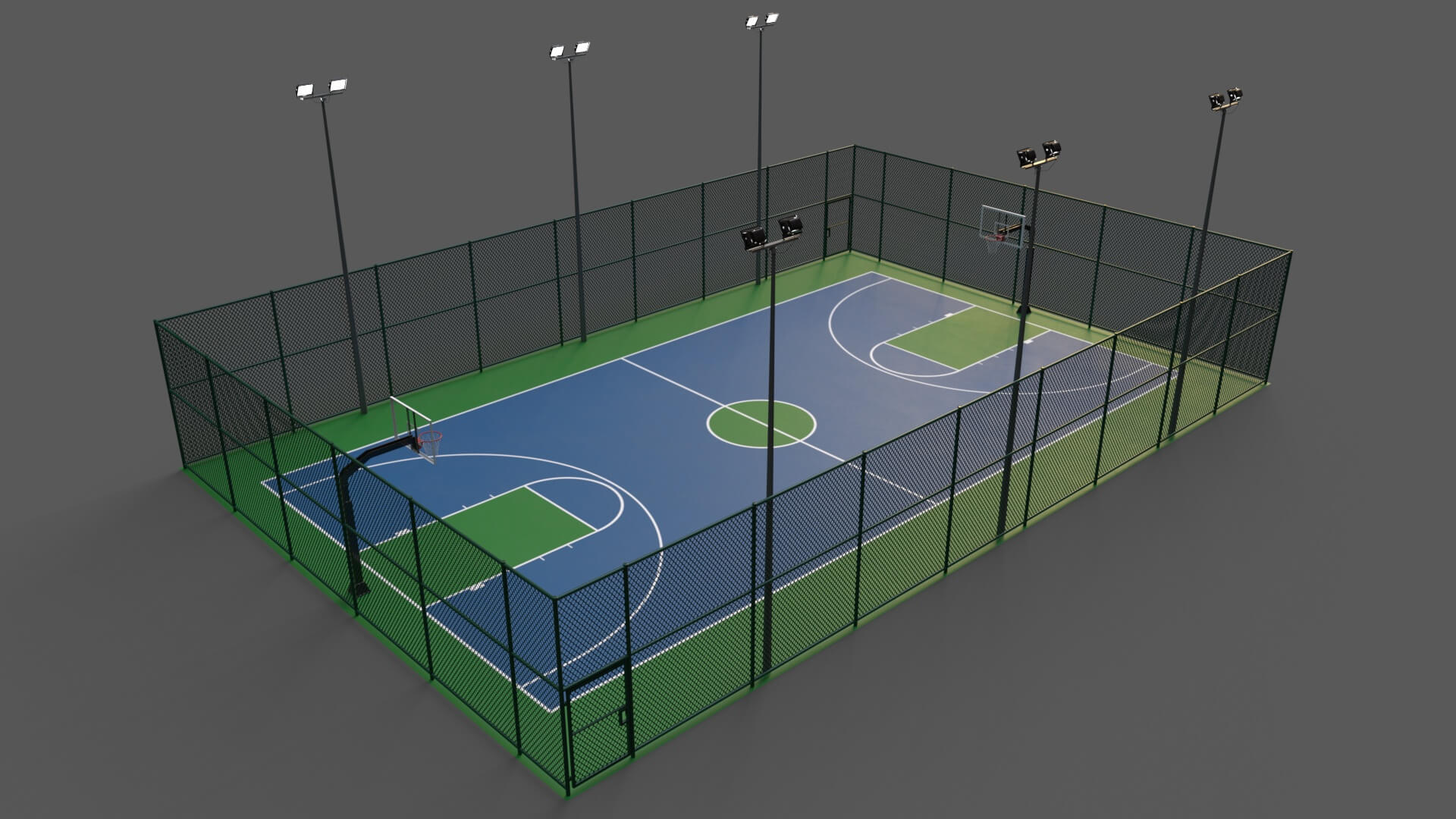 Multi Modular Sports Court - Mega Pack by PBR Cool