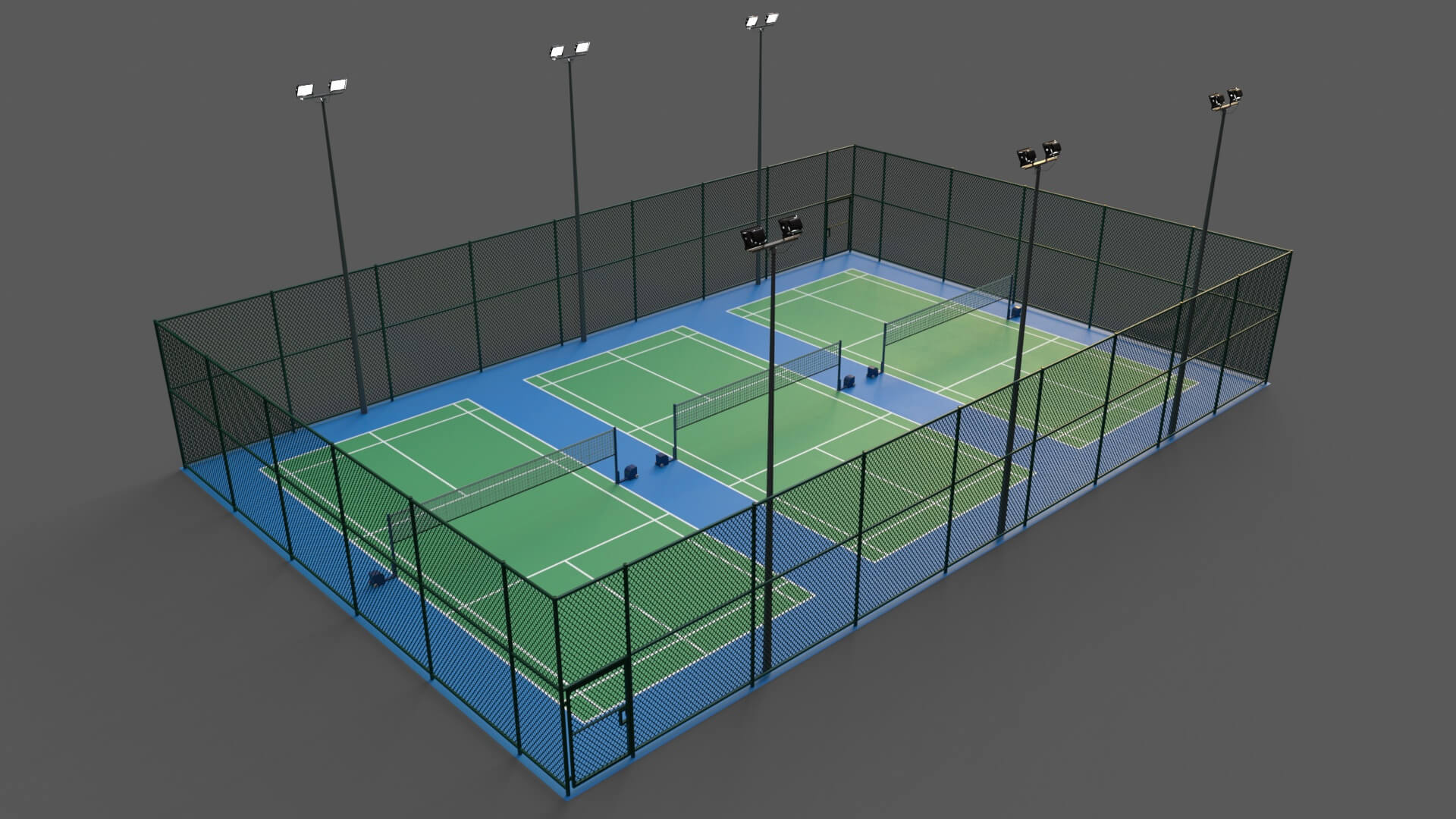 Multi Modular Sports Court - Mega Pack by PBR Cool