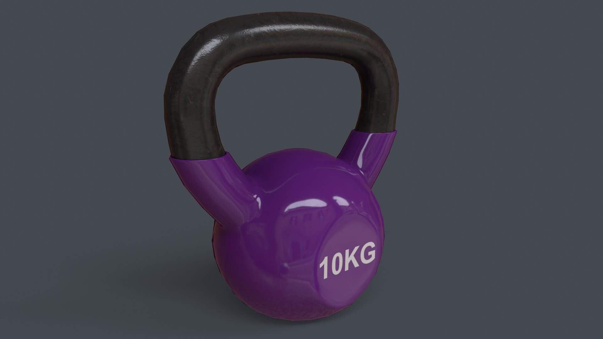4-16KG Kettlebell V1 - Purple - 3D Model by PBR Cool
