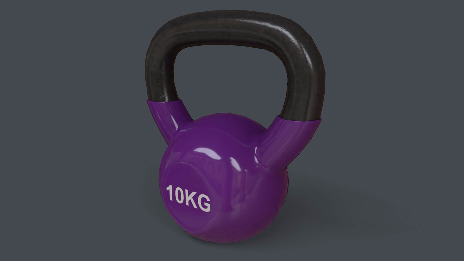 4-16KG Kettlebell V1 - Purple 3D Model by PBR Cool