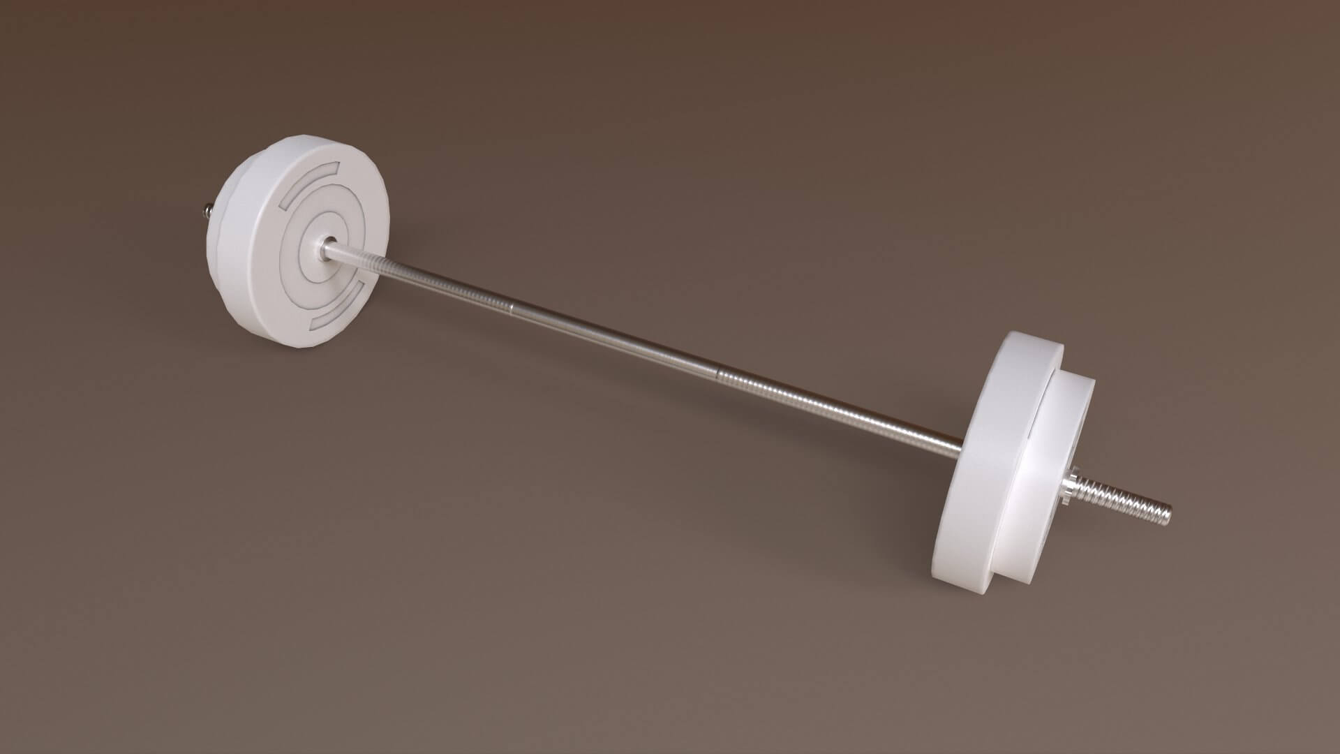 Adjustable Barbell Set A1 - 3D Model by PBR Cool