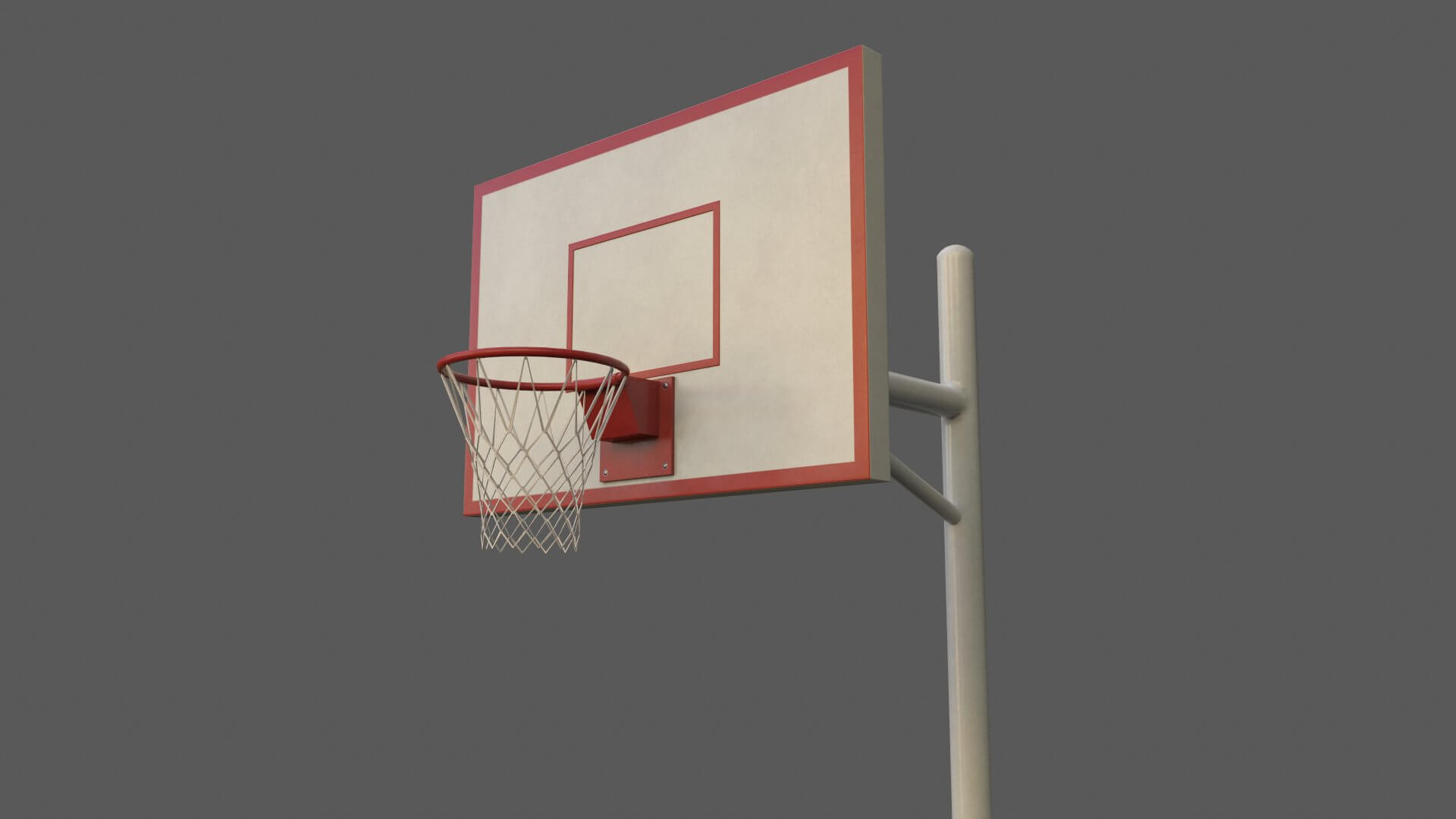 Basketball Stand Hoop - 3D Model by PBR Cool
