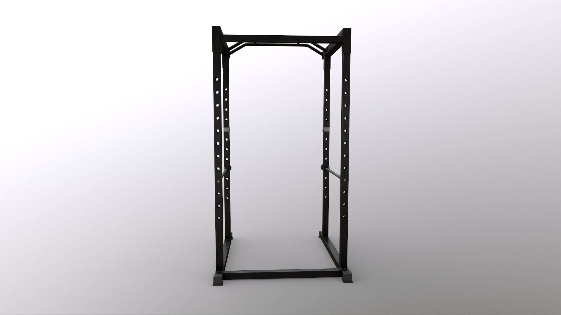 Gym Power Cage Multifunction - Type B 3D Model by PBR Cool