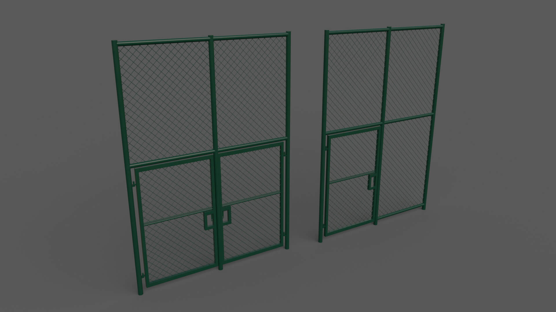 Modular Outdoor Tennis Court - 3D Model by PBR Cool