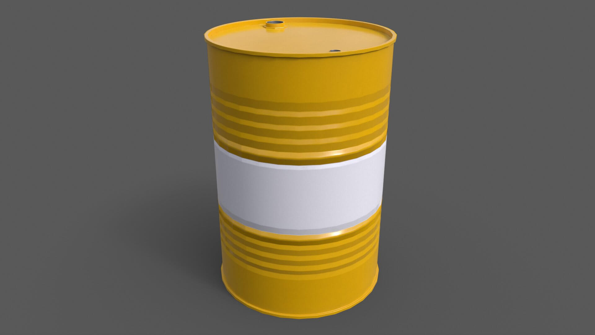 Oil Drum Barrel A - 3D Model by PBR Cool