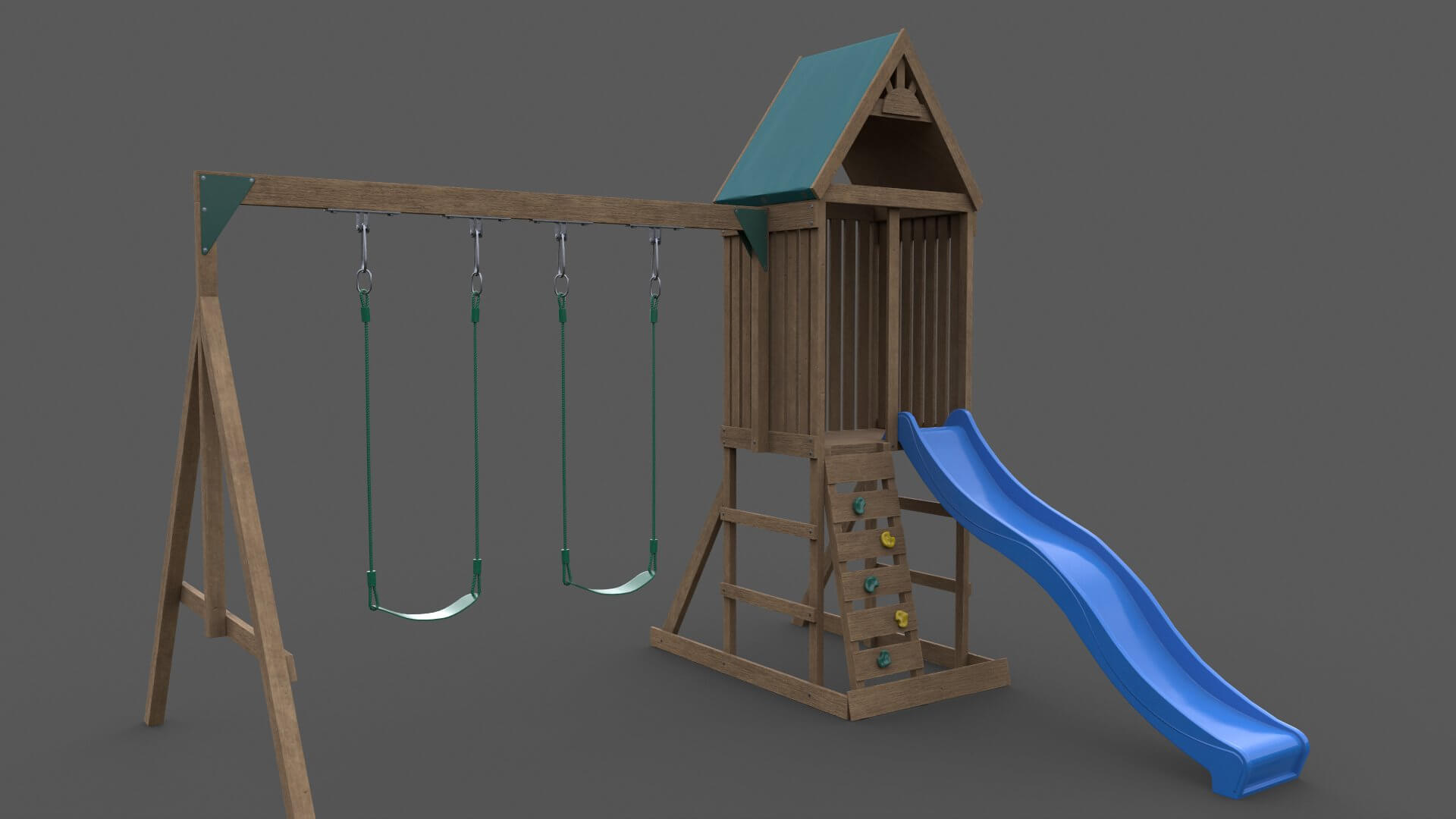 Playground Jungle Gym 01 - 3D Model by PBR Cool