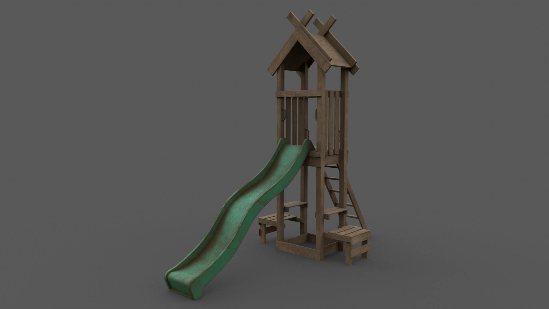 Playground Jungle Gym 04 - 3D Model by PBR Cool
