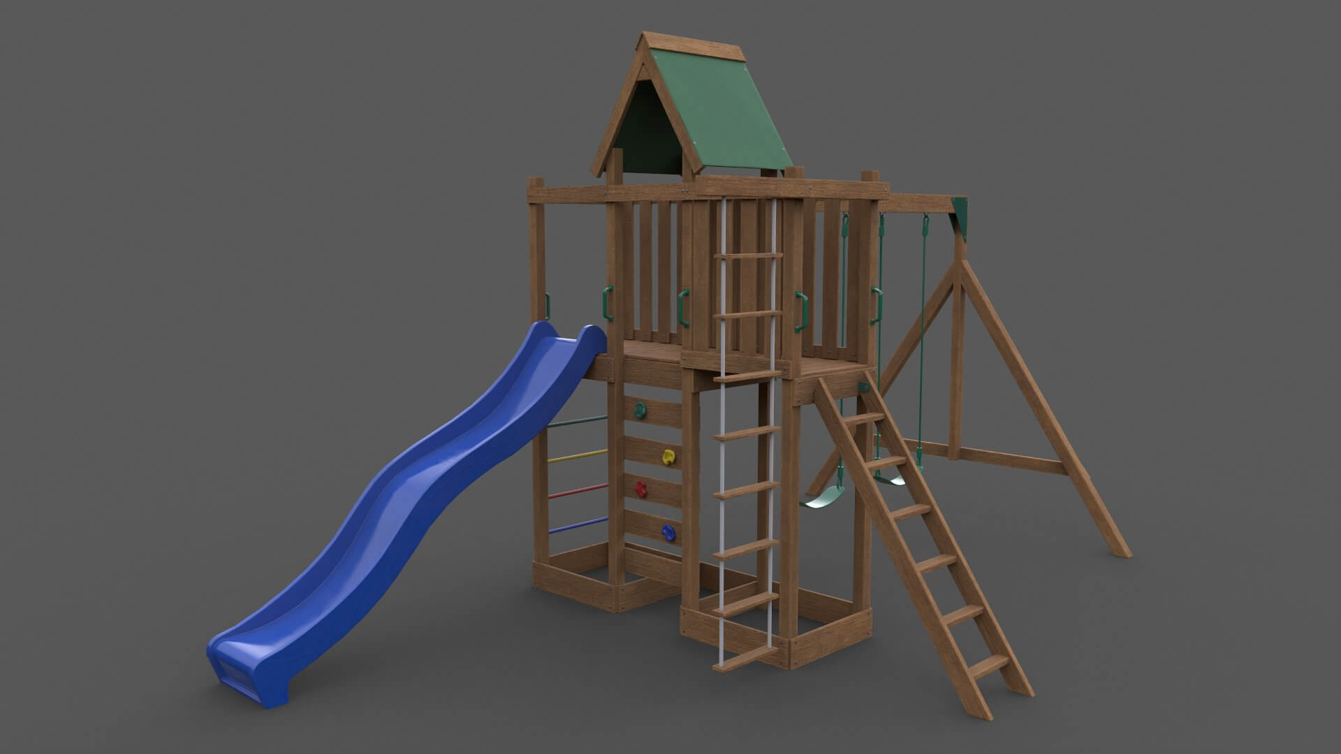 Playground Jungle Gym 06 - 3D Model by PBR Cool