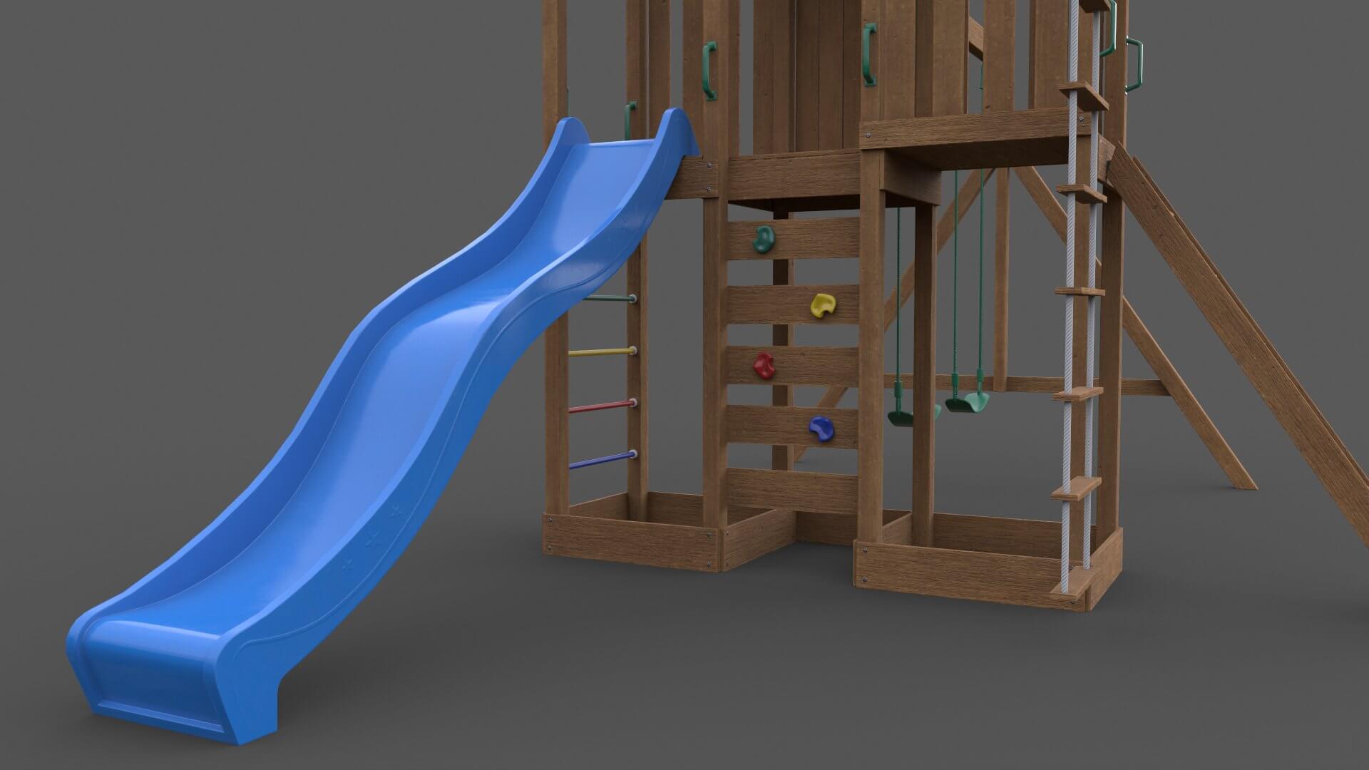 Playground Jungle Gym 06 - 3D Model by PBR Cool