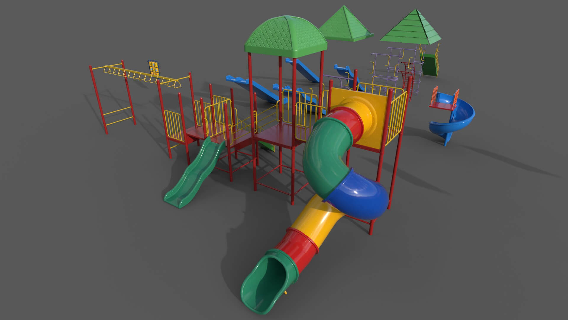 Playground Equipments E - Mega Pack by PBR Cool