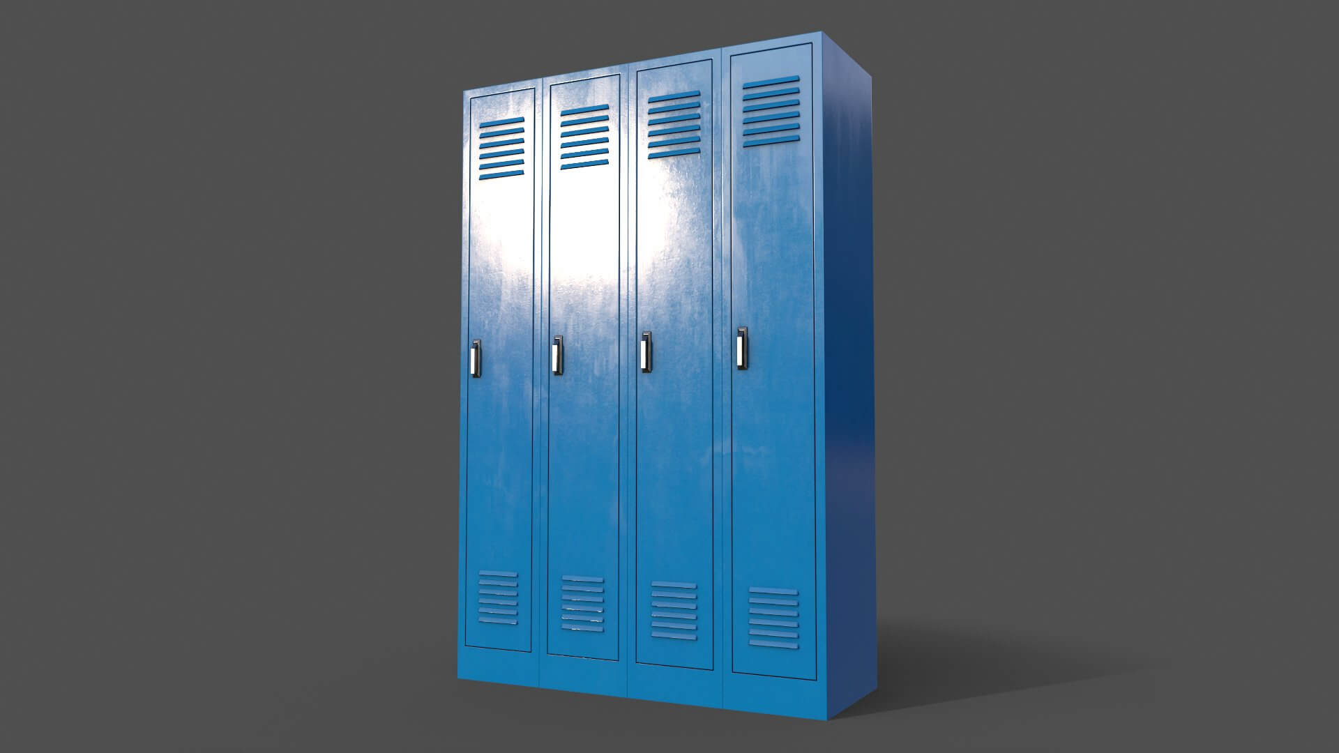 School Gym Locker 1-10 - Mega Pack by PBR Cool