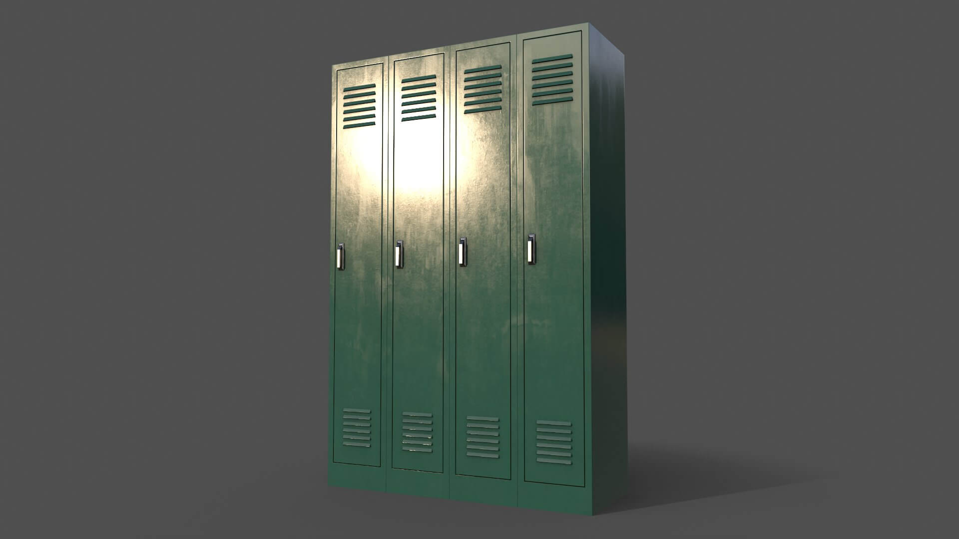 School Gym Locker 1-10 - Mega Pack by PBR Cool
