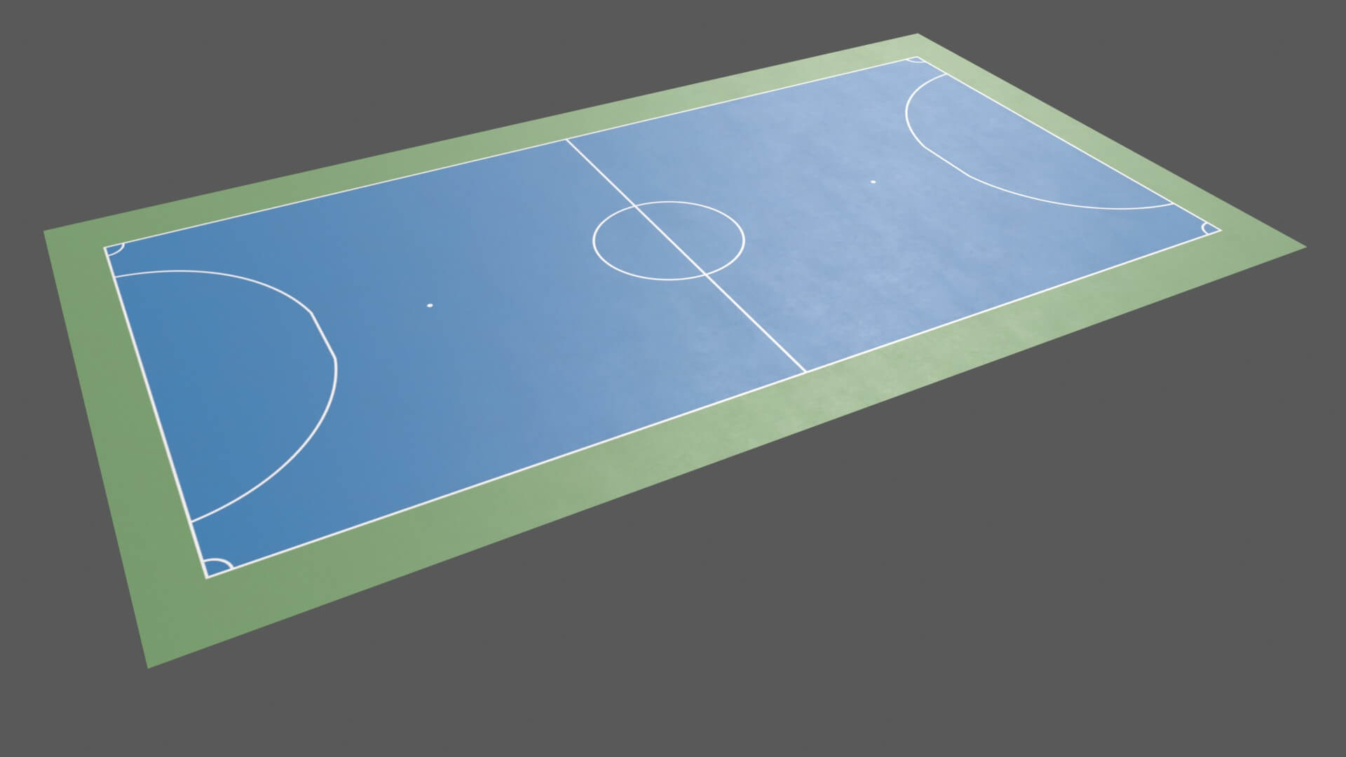 Soccer and Football Court Floor - 3D Model by PBR Cool