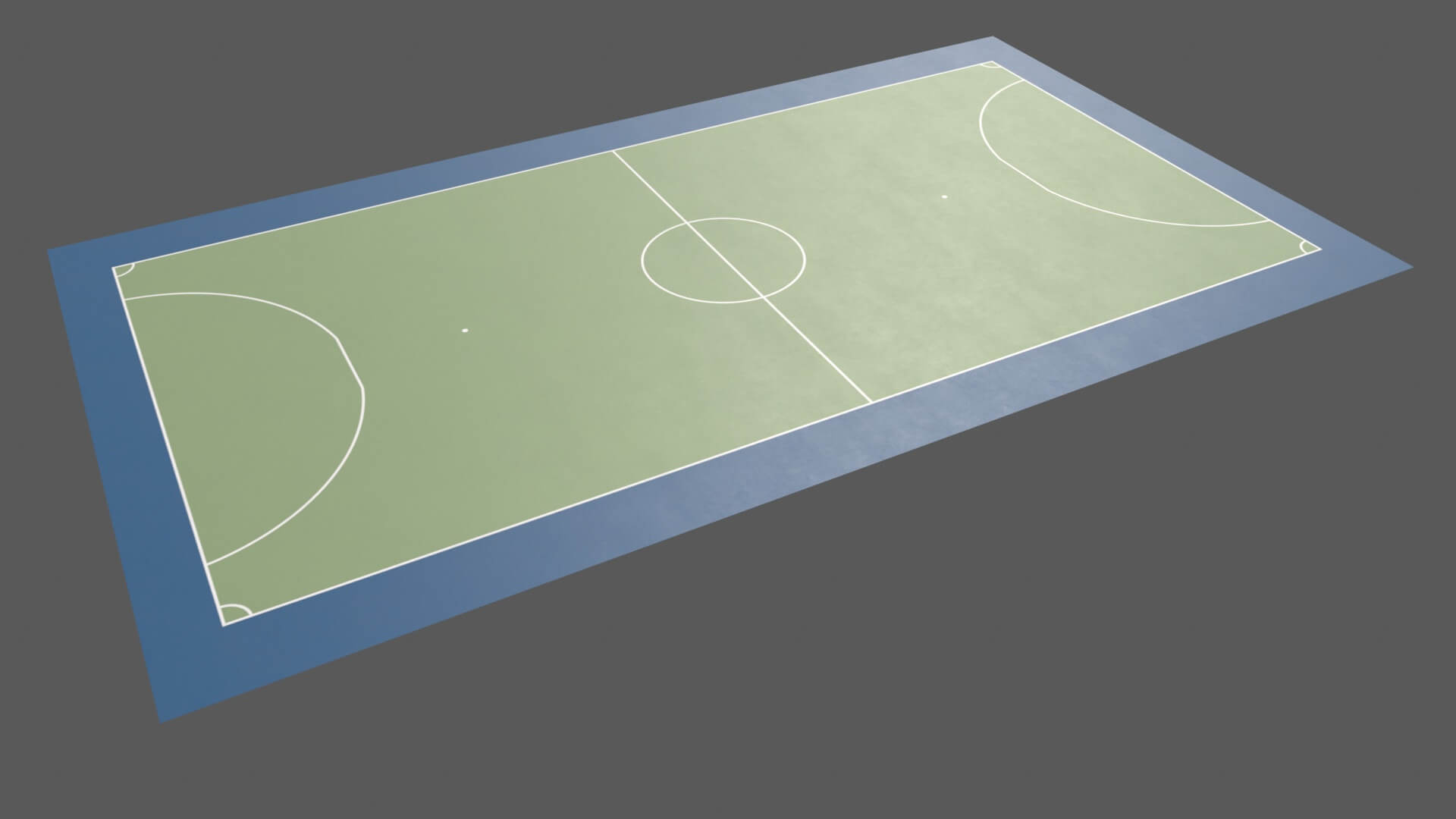 Soccer and Football Court Floor - 3D Model by PBR Cool