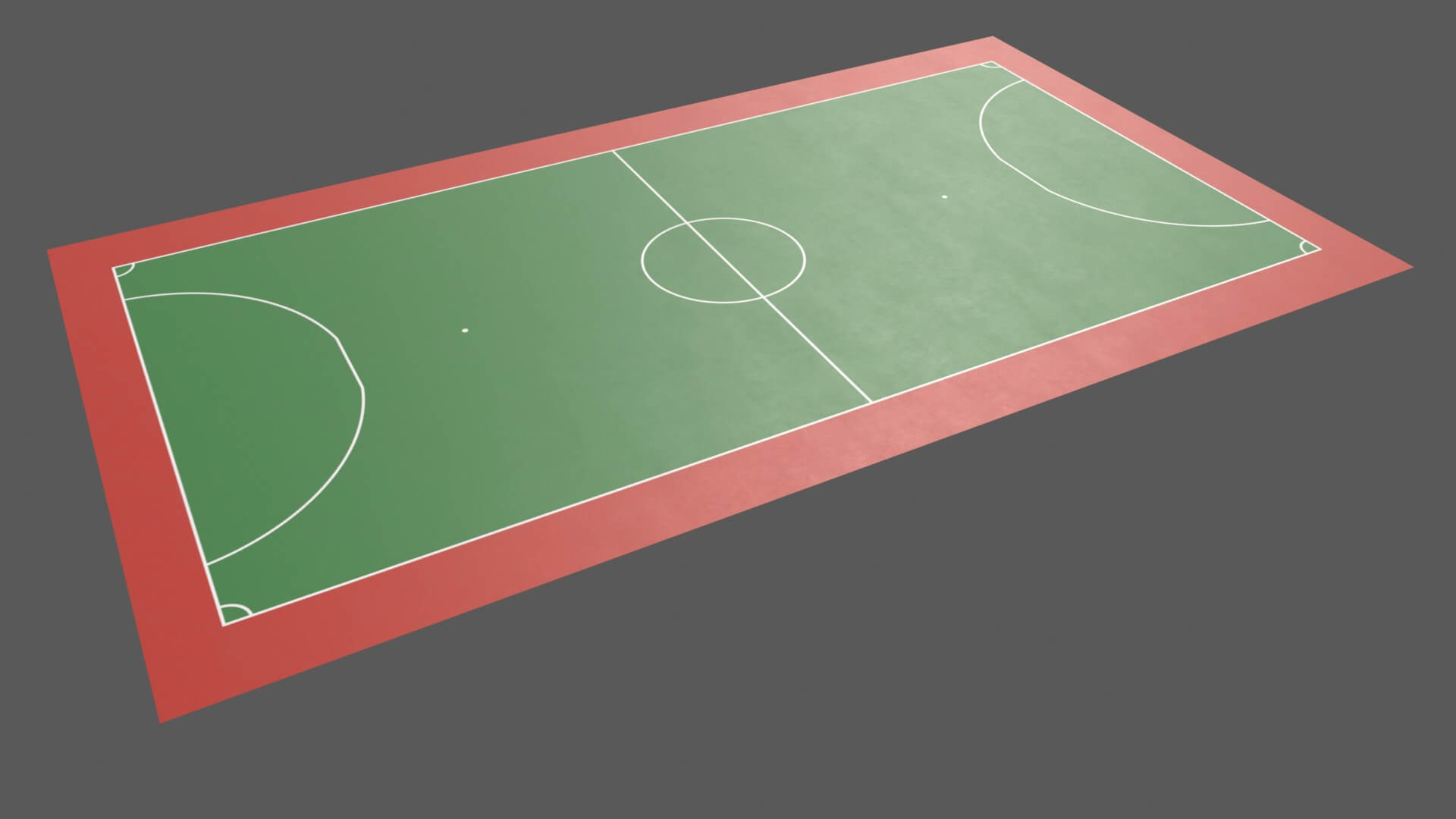 Soccer and Football Court Floor - 3D Model by PBR Cool