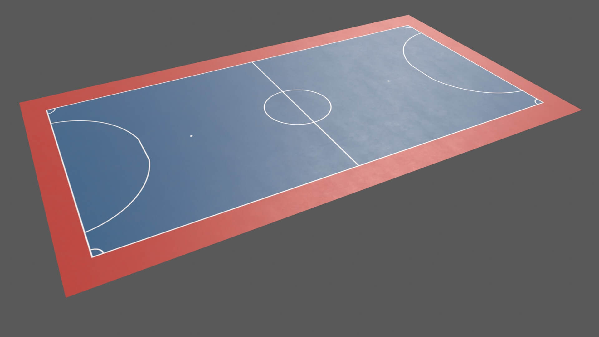 Soccer and Football Court Floor - 3D Model by PBR Cool