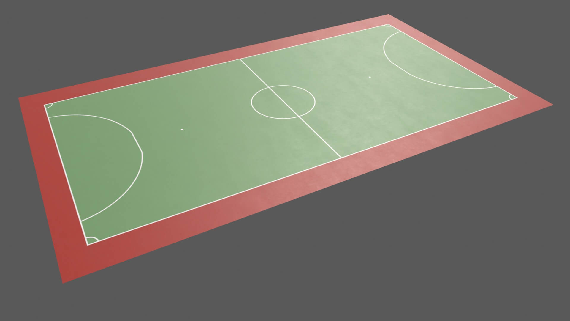 Soccer and Football Court Floor - 3D Model by PBR Cool