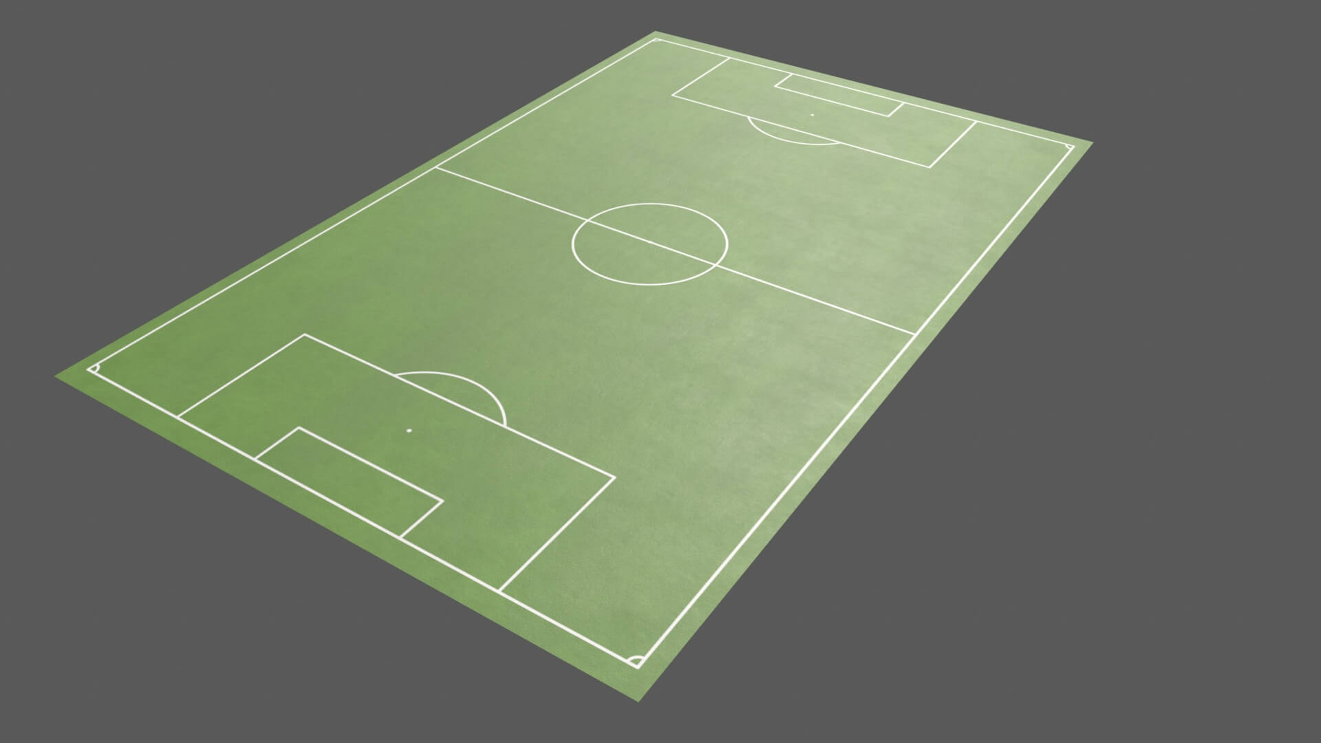 Soccer and Football Pitch - 3D Model by PBR Cool