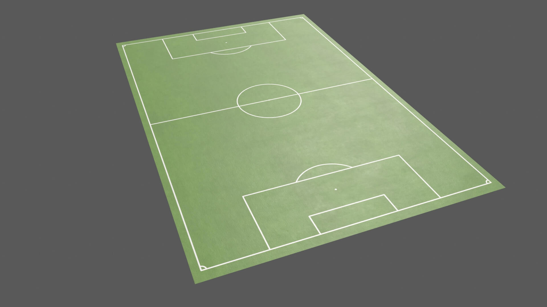 Soccer and Football Pitch - 3D Model by PBR Cool