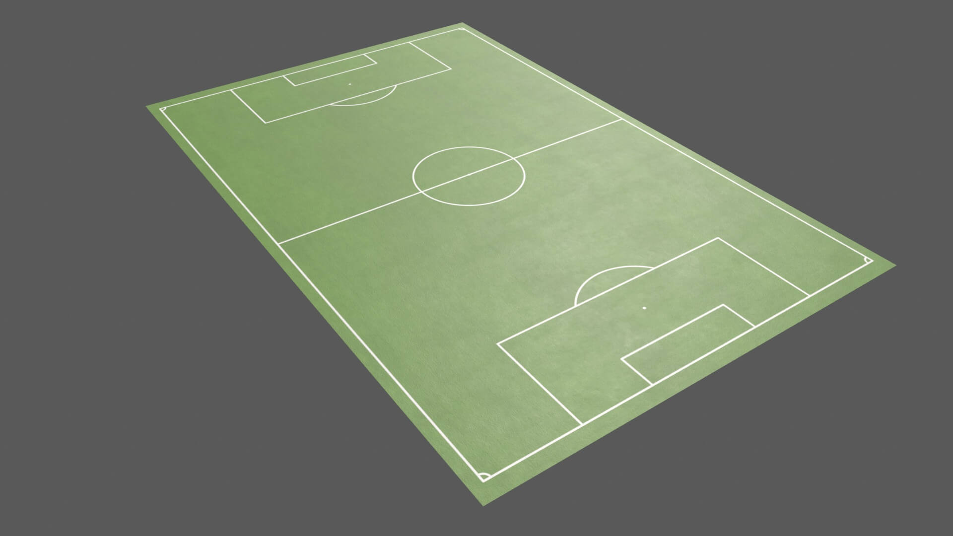 Soccer and Football Pitch - 3D Model by PBR Cool