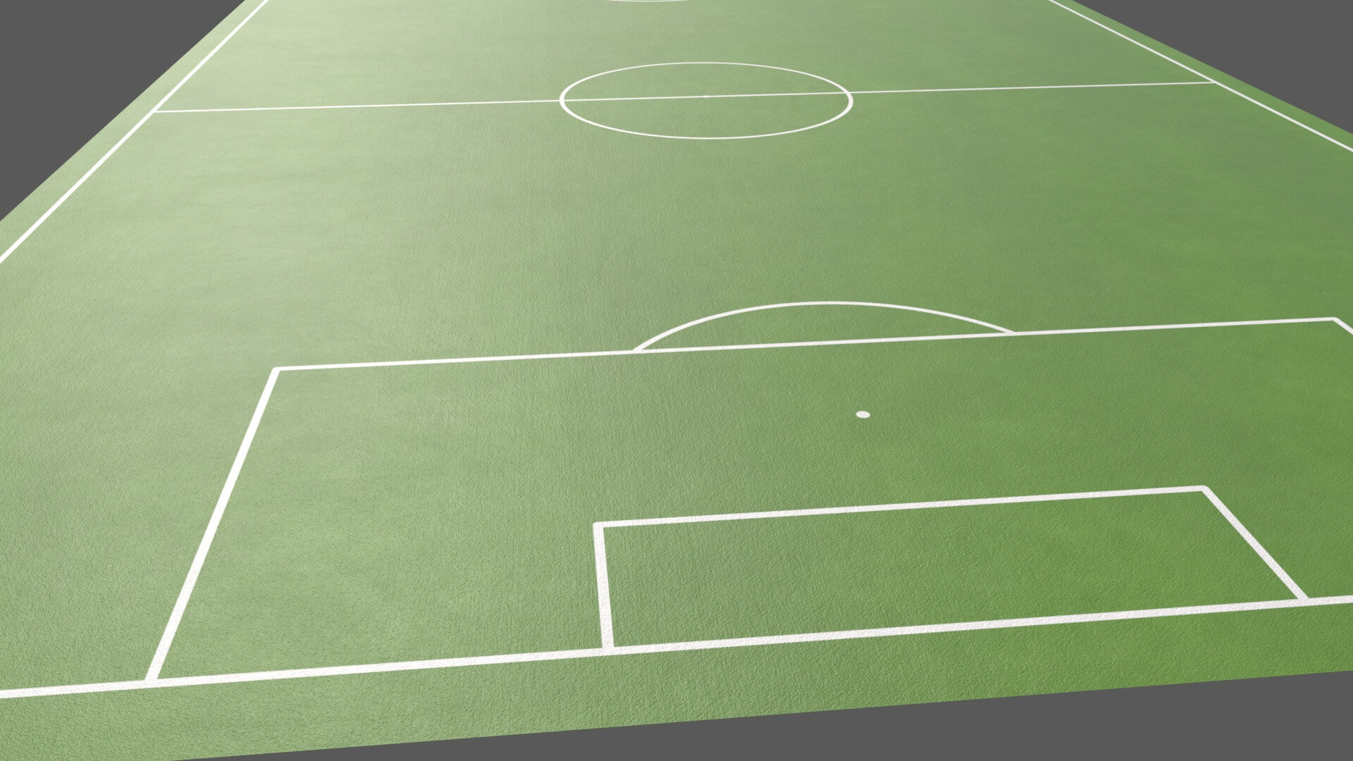 Soccer and Football Pitch - 3D Model by PBR Cool