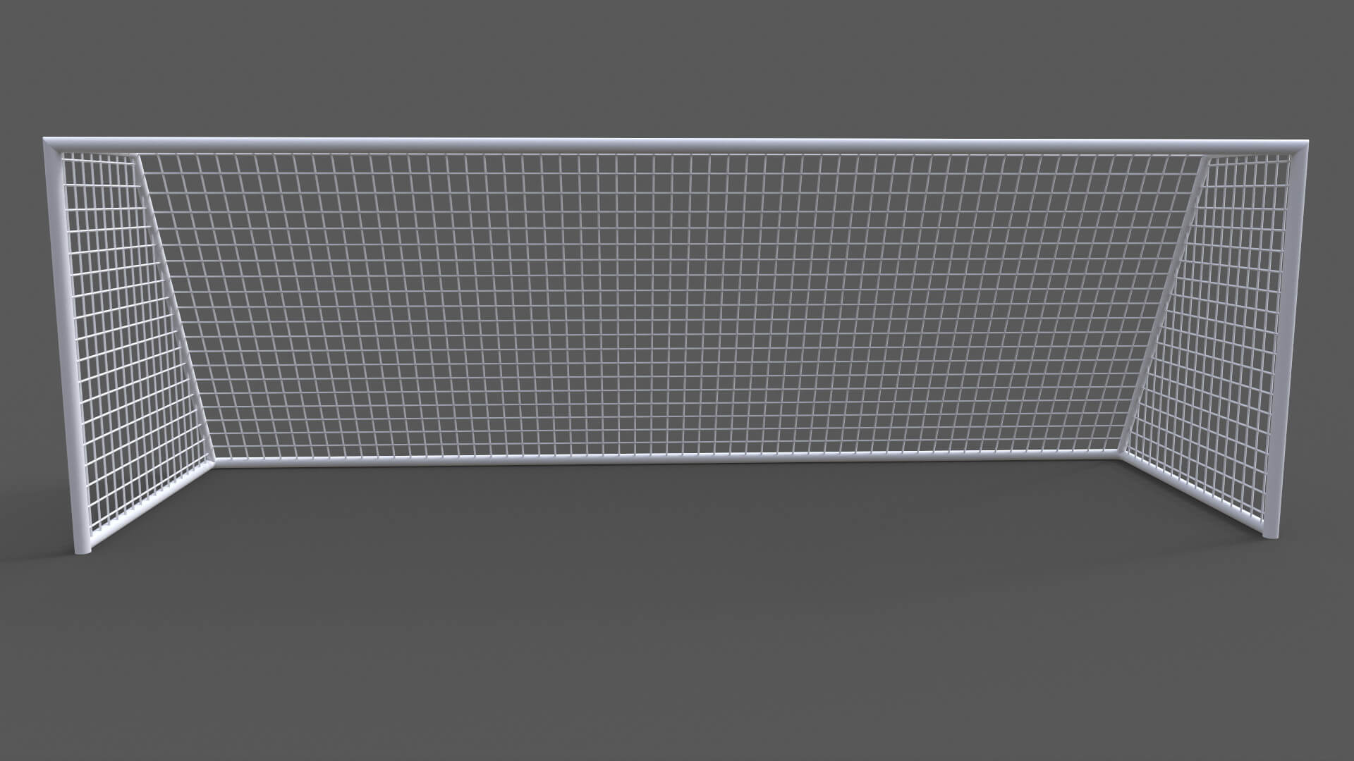 Soccer Football Goal Post A-J 3D Model by PBR Cool