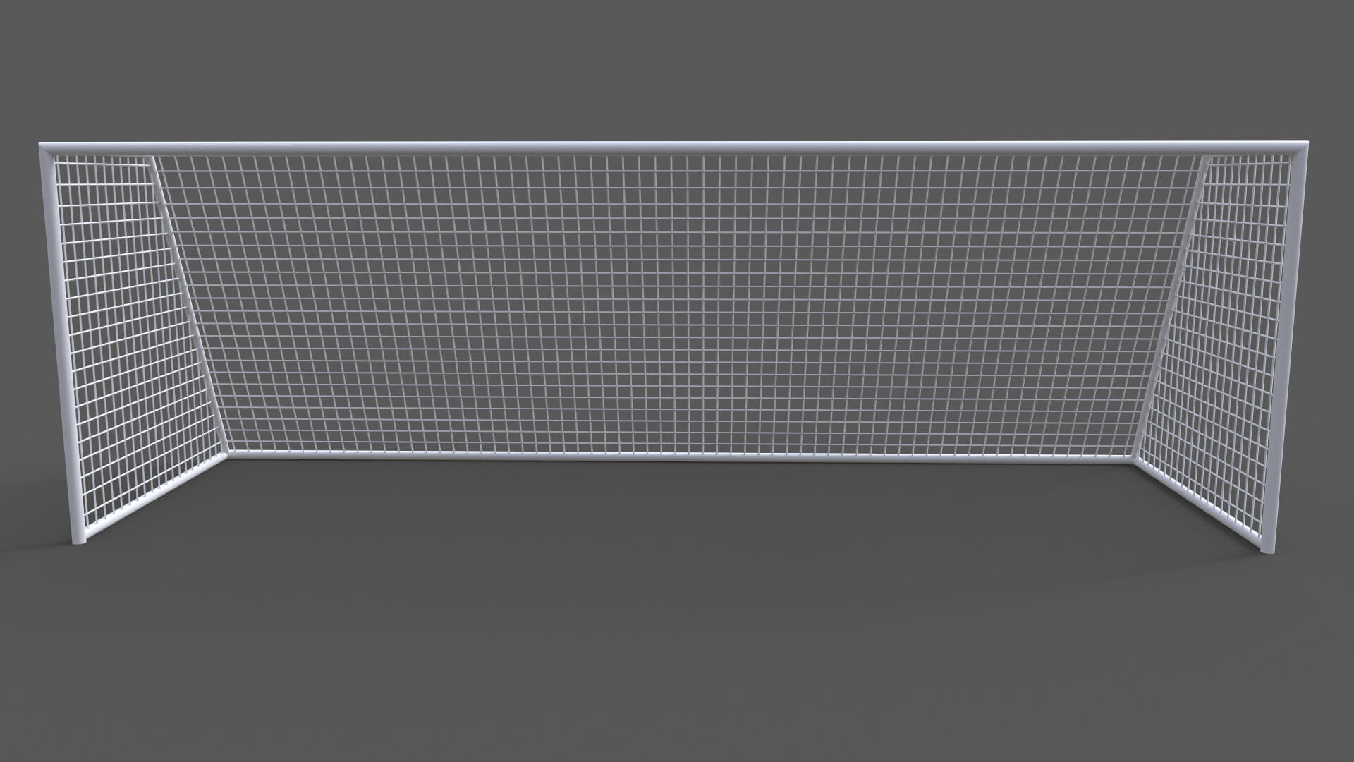 Soccer Football Goal Post A-J 3D Model by PBR Cool