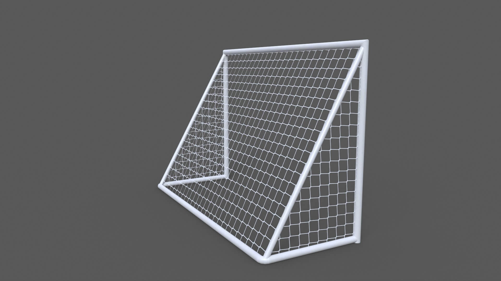 Soccer Football Goal Post A - 3D Model by PBR Cool