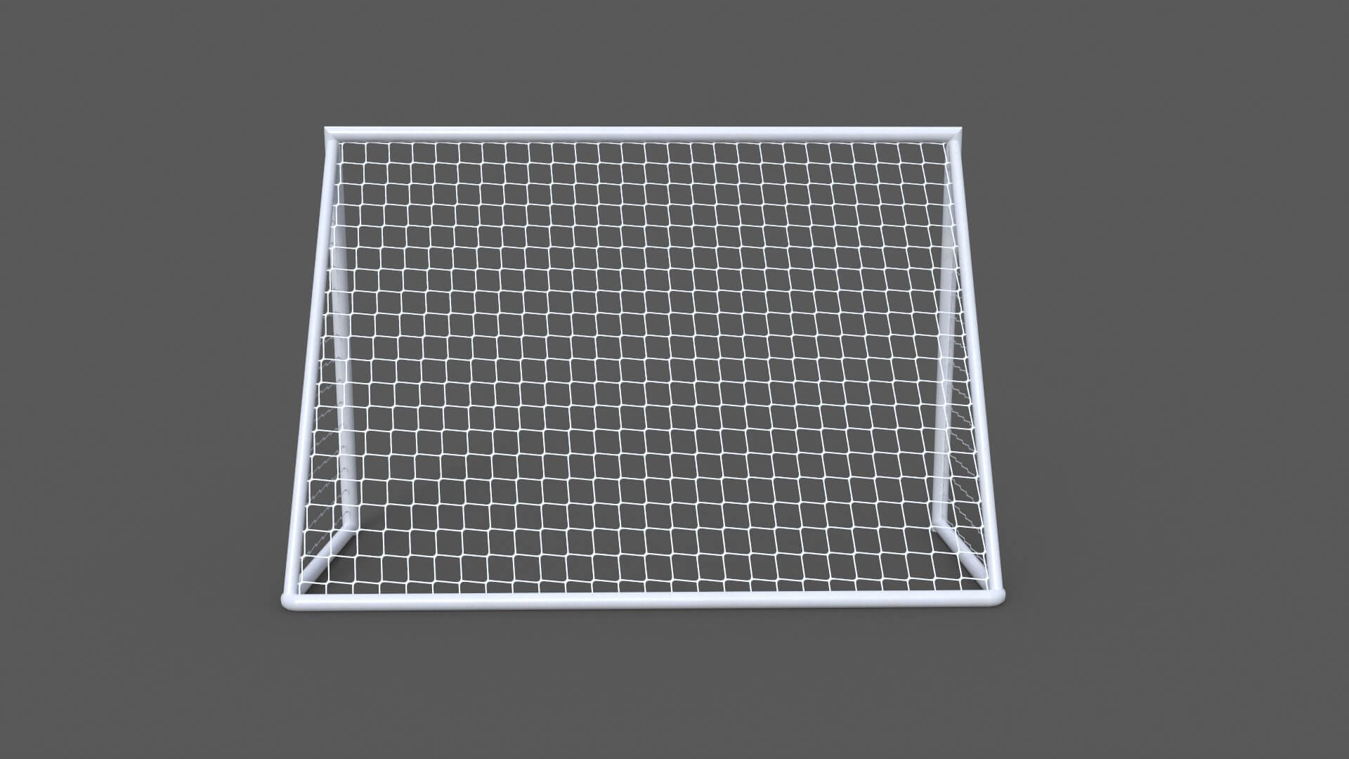 Soccer Football Goal Post A - 3D Model by PBR Cool