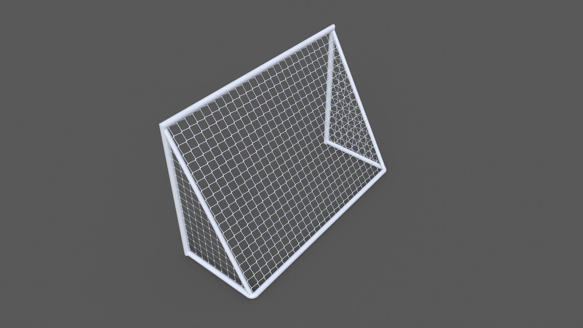 Soccer Football Goal Post A - 3D Model by PBR Cool