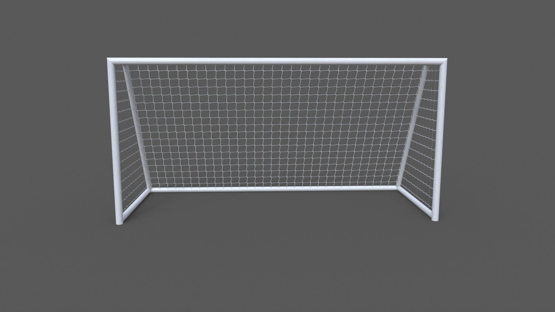 Soccer Football Goal Post B - 3D Model by PBR Cool