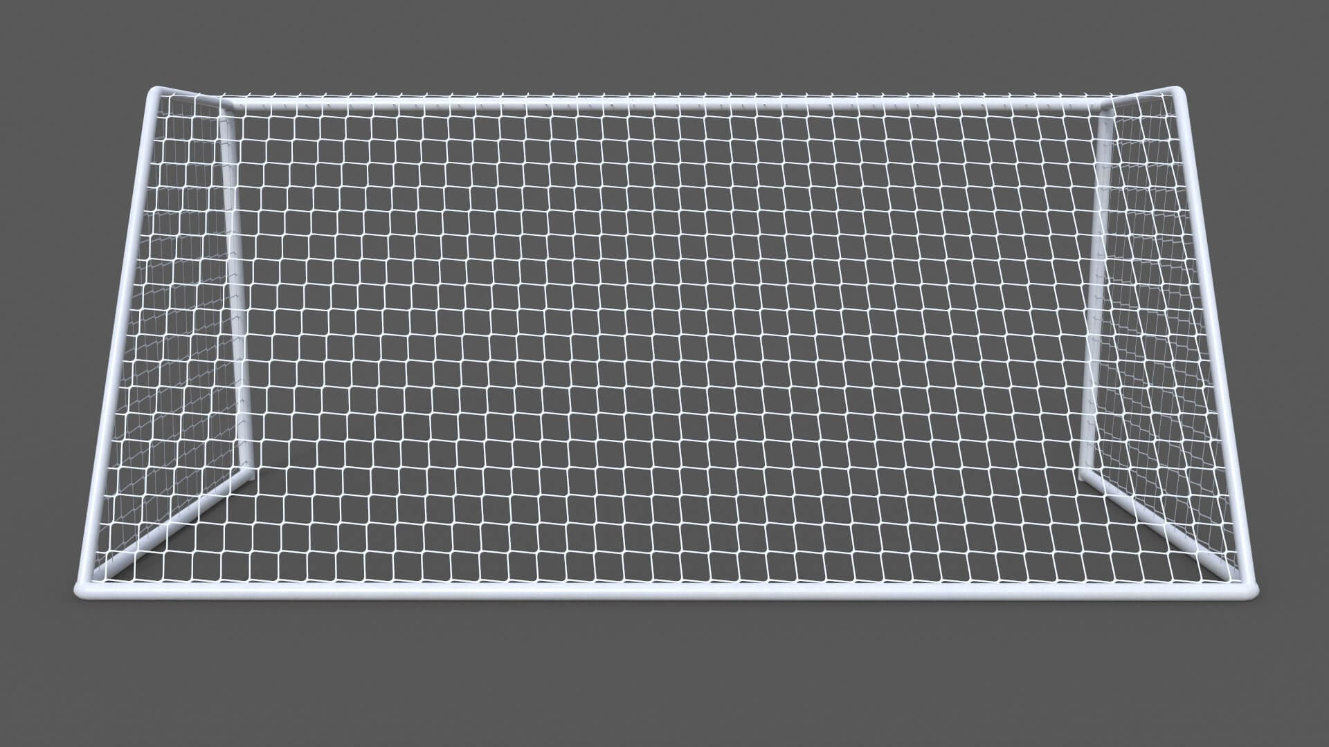 Soccer Football Goal Post C - 3D Model by PBR Cool