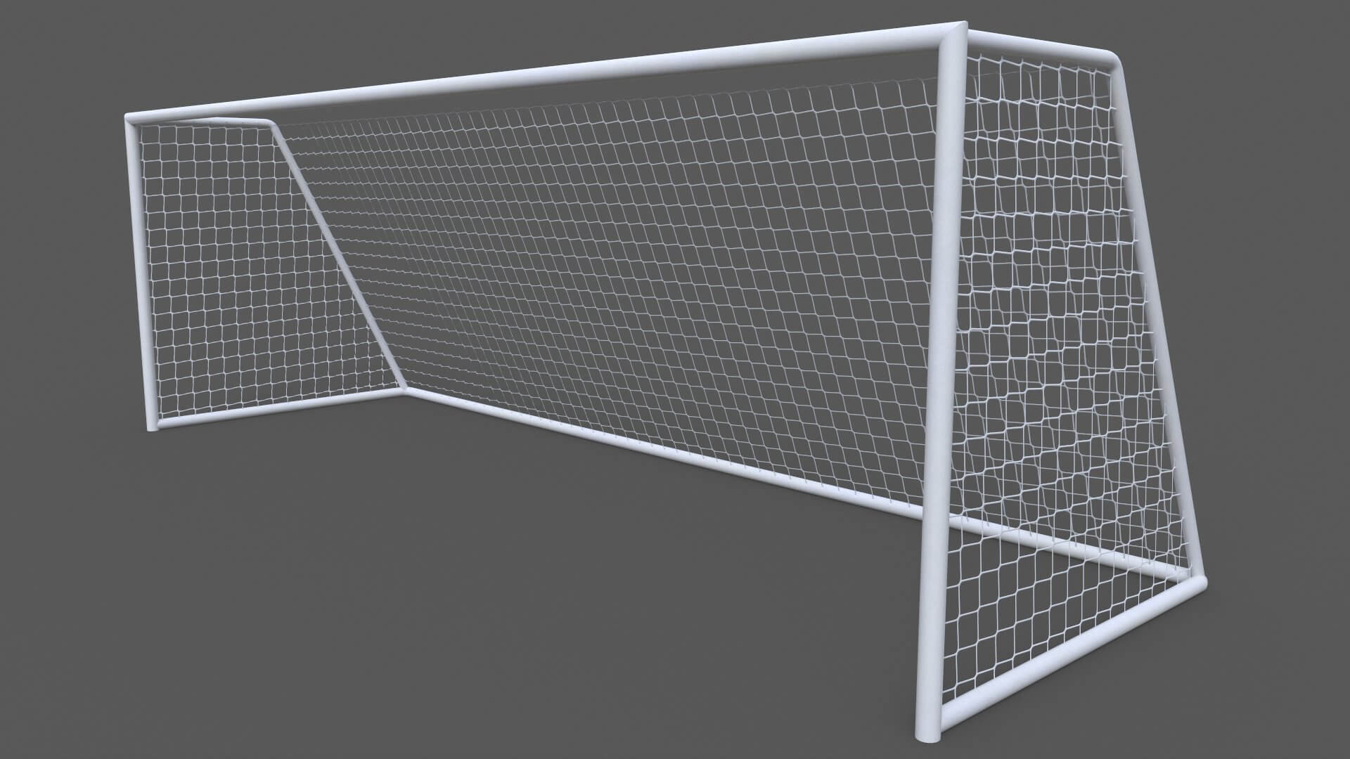 Soccer Football Goal Post D - 3D Model by PBR Cool