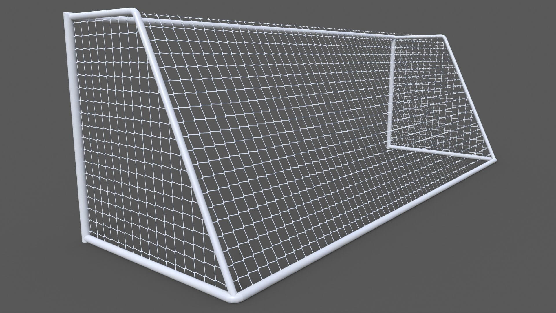 Soccer Football Goal Post D - 3D Model by PBR Cool
