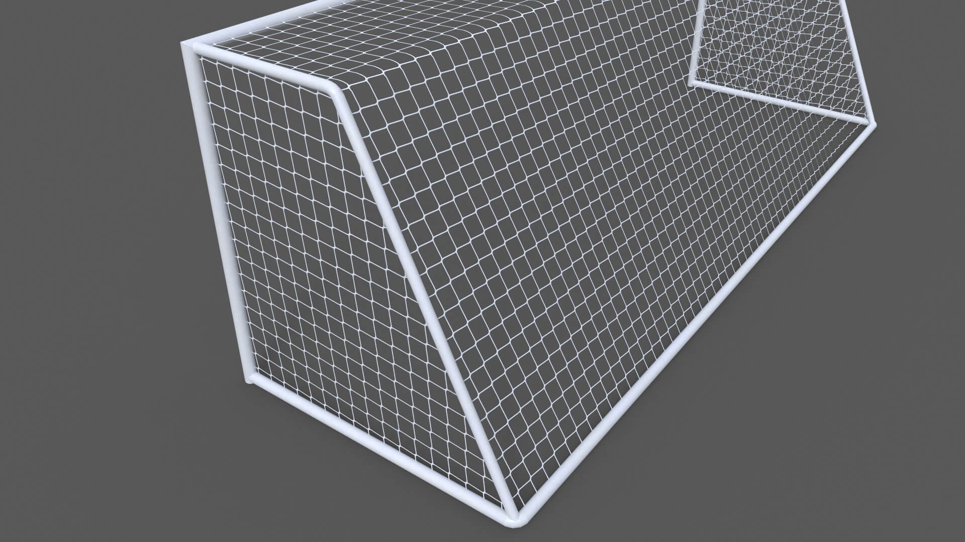 Soccer Football Goal Post D - 3D Model by PBR Cool