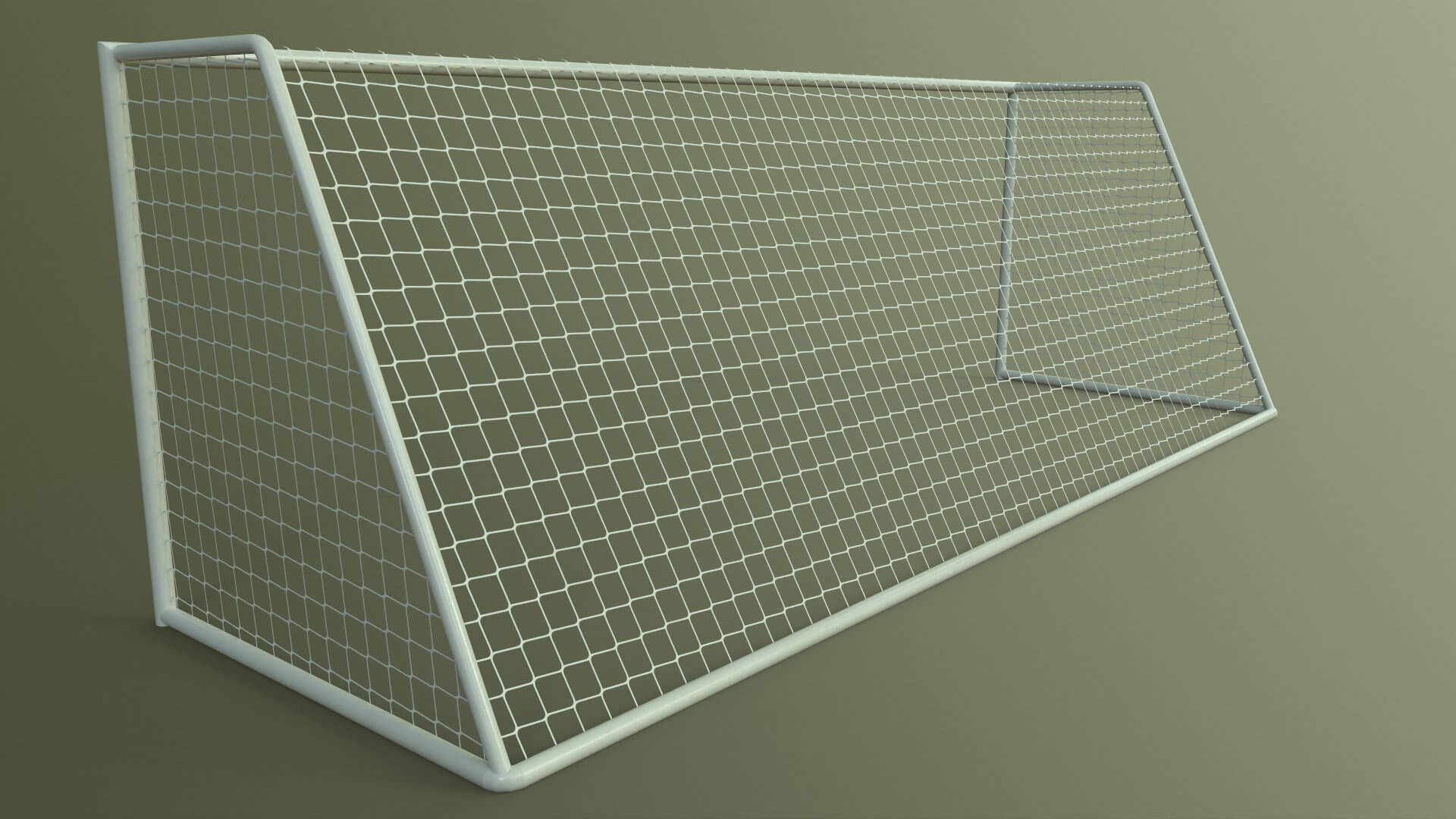 Soccer Football Goal Post D - 3D Model by PBR Cool