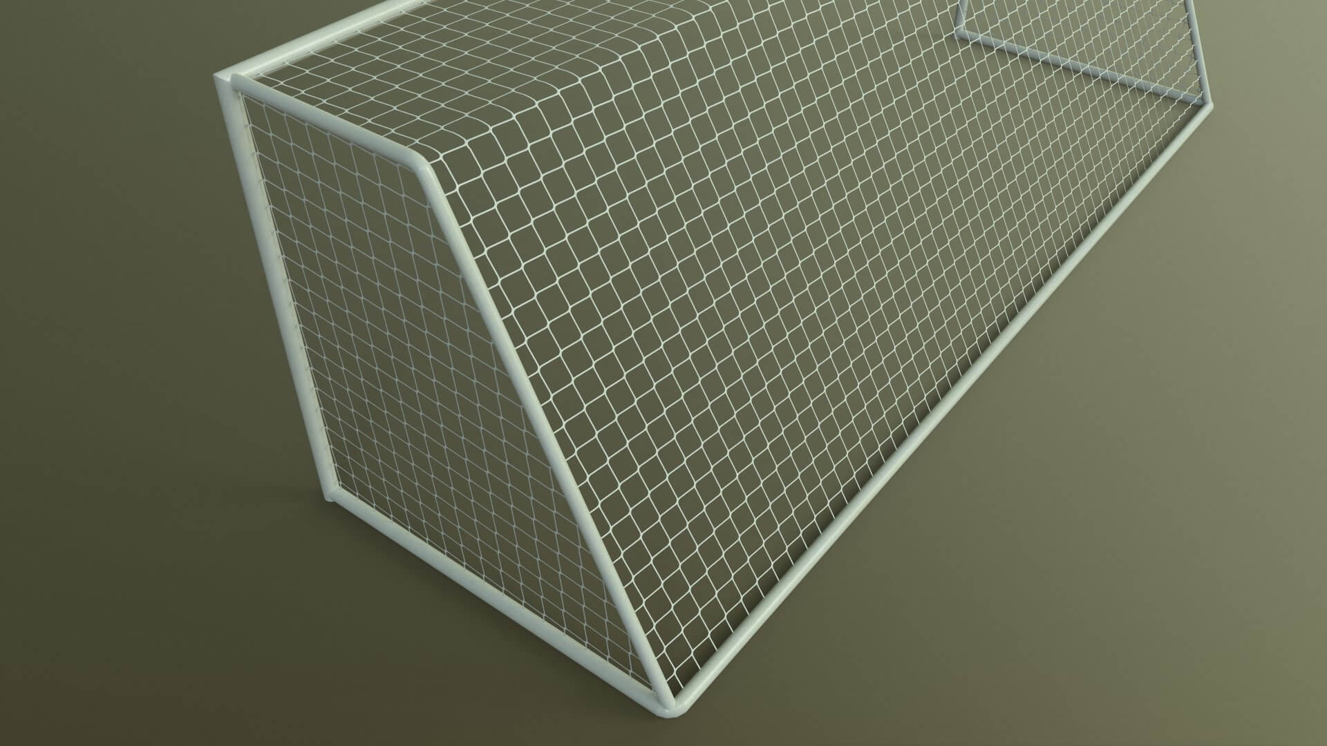 Soccer Football Goal Post D - 3D Model by PBR Cool