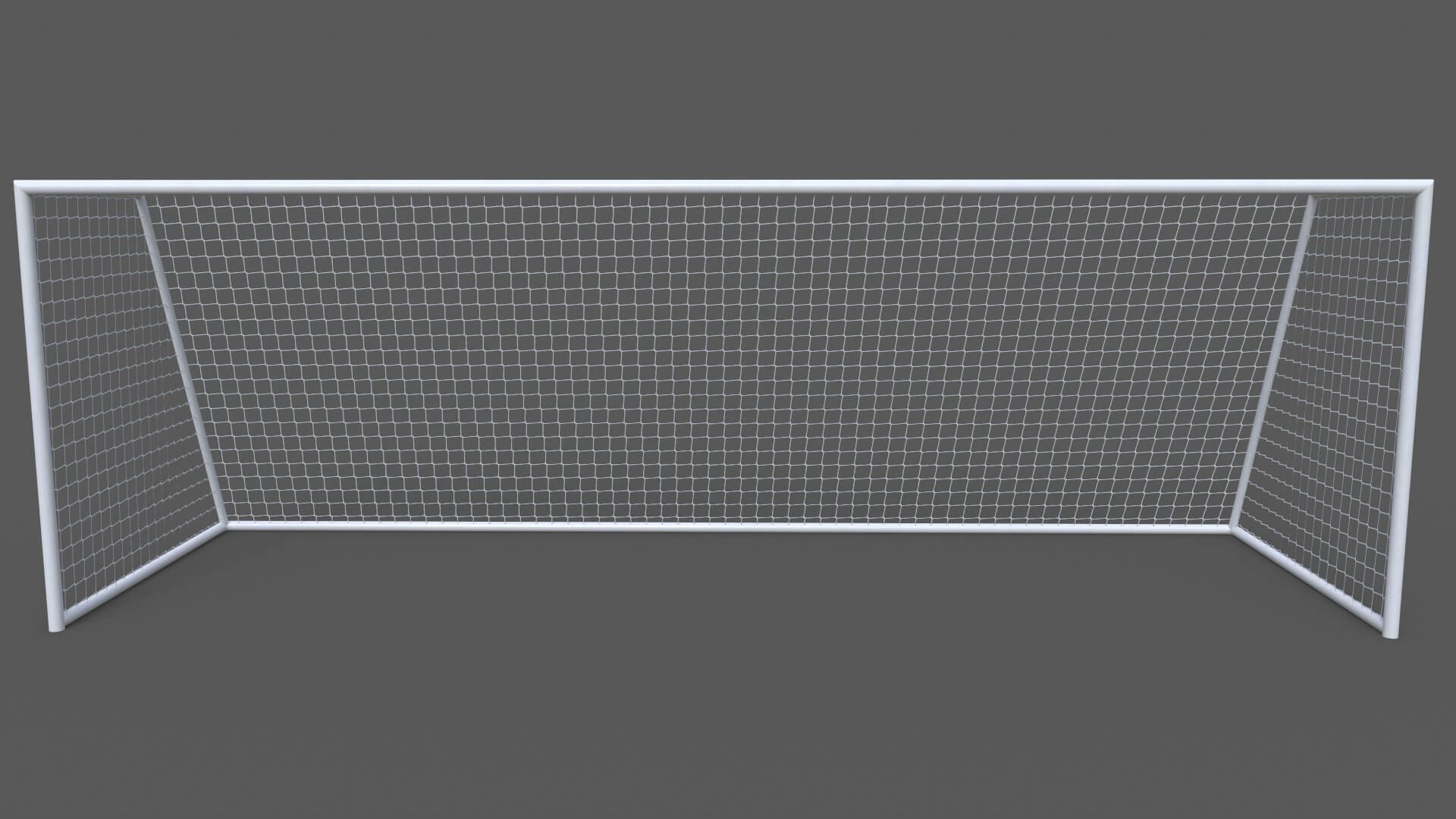 Soccer Football Goal Post E - 3D Model by PBR Cool