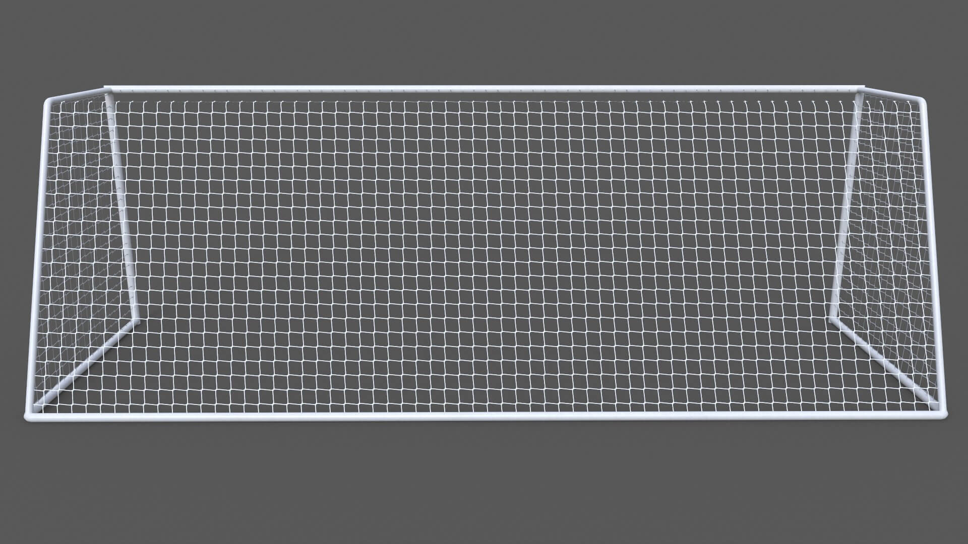 Soccer Football Goal Post E - 3D Model by PBR Cool