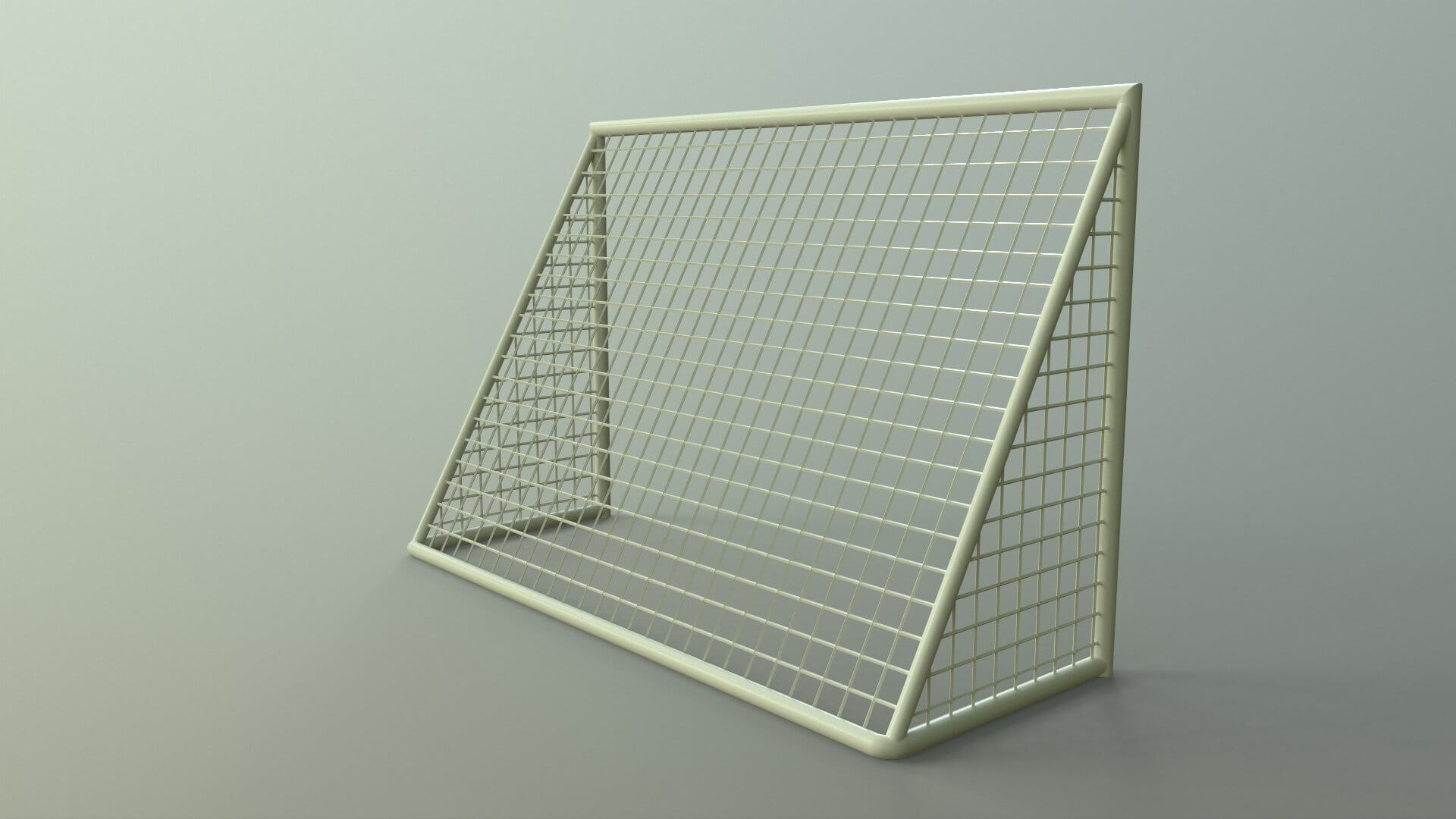 Soccer Football Goal Post F - 3D Model by PBR Cool