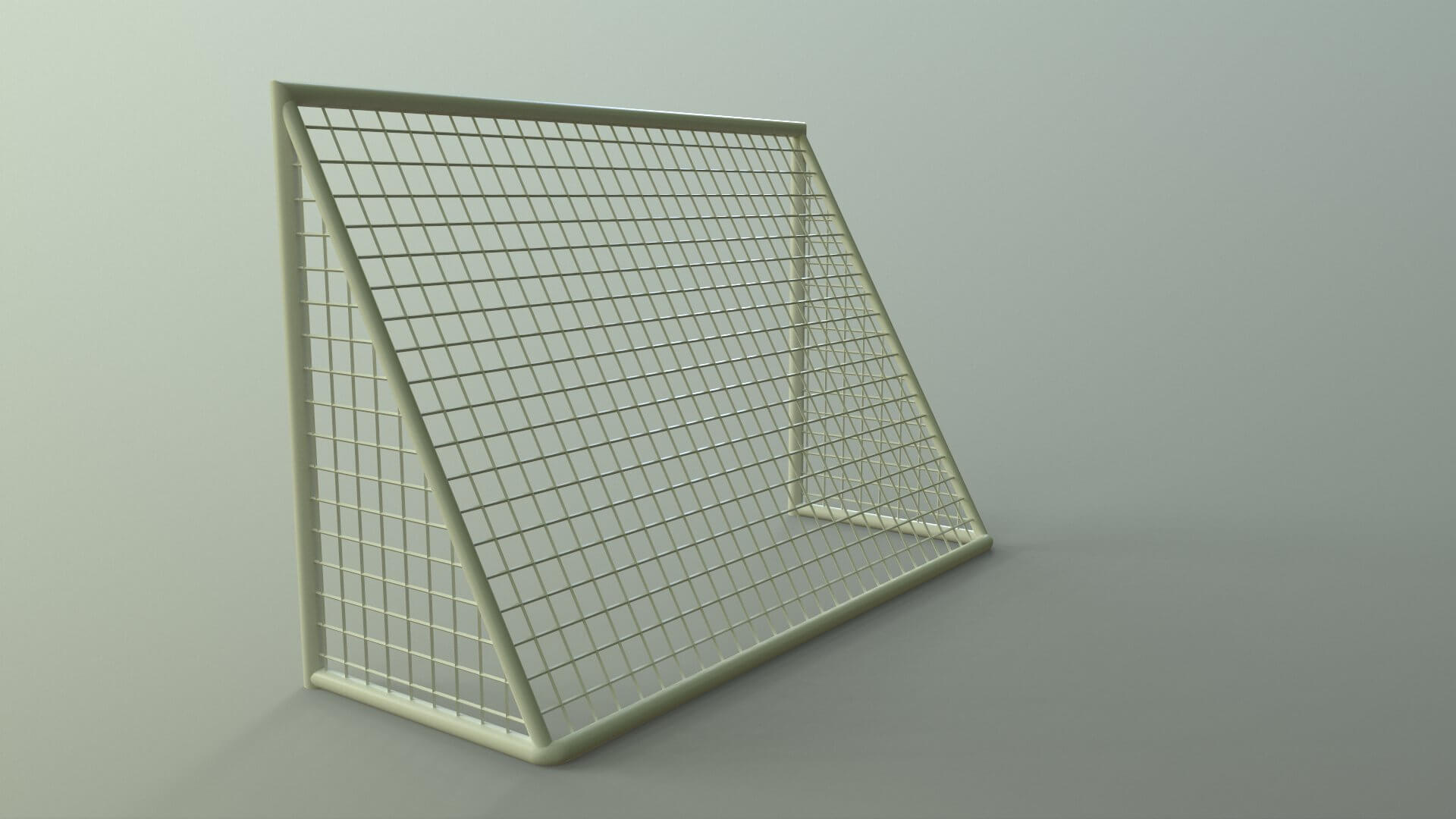 Soccer Football Goal Post F - 3D Model by PBR Cool