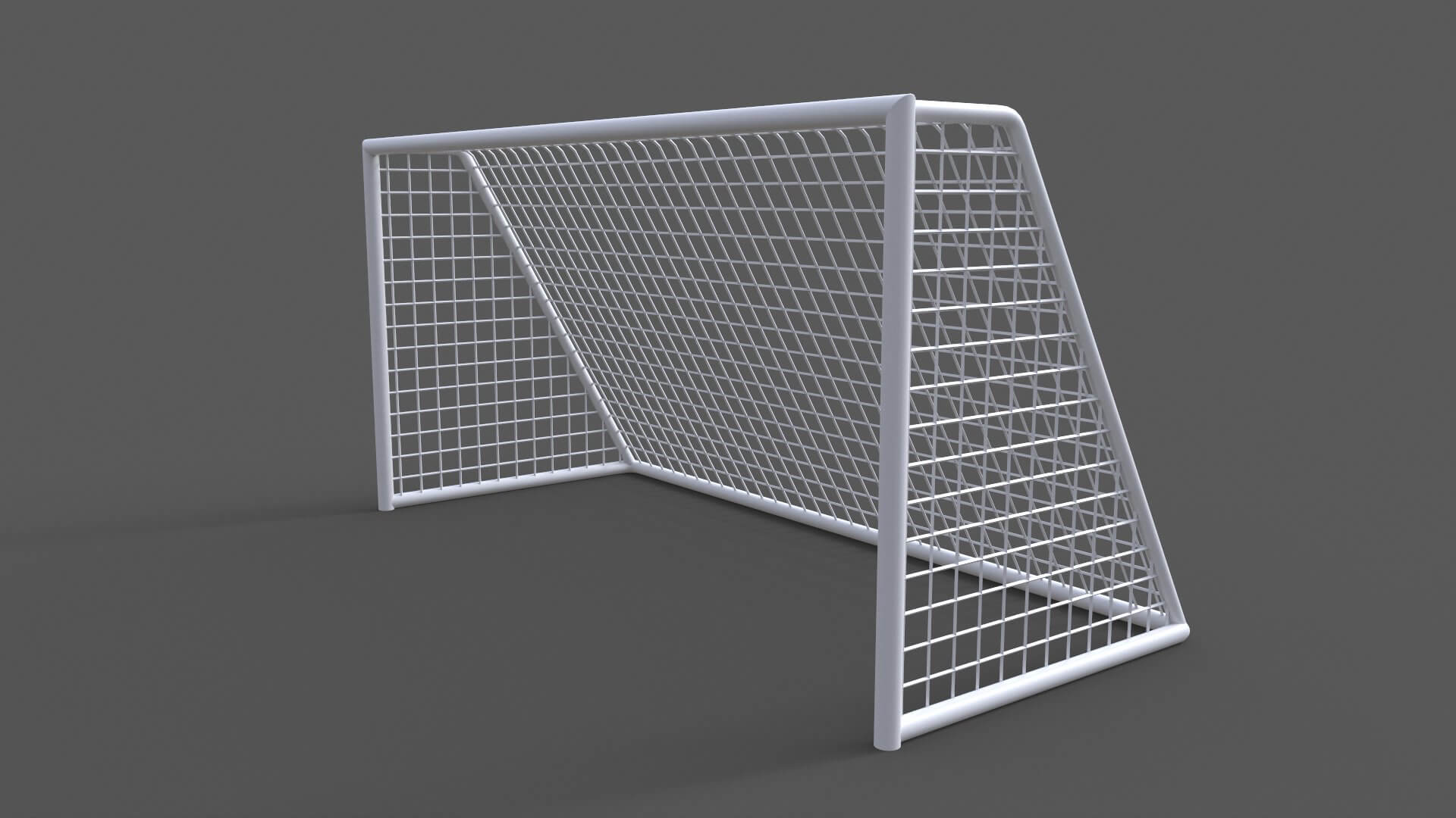 Soccer Football Goal Post G - 3D Model by PBR Cool
