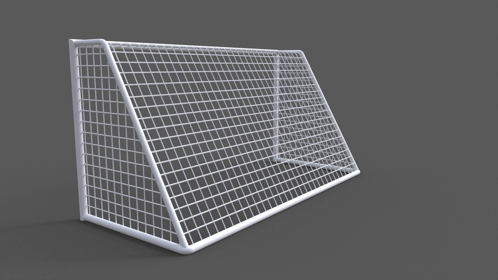 Soccer Football Goal Post G - 3D Model by PBR Cool