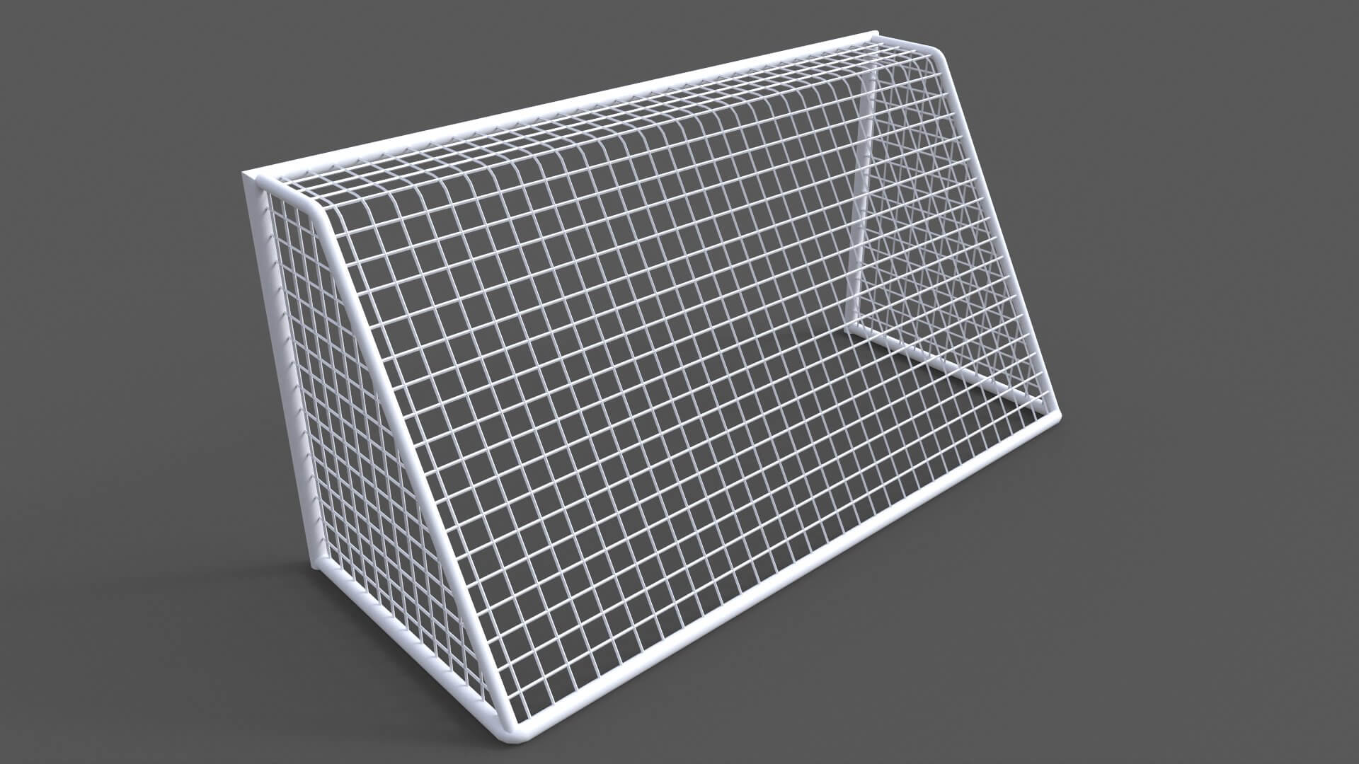 Soccer Football Goal Post G - 3D Model by PBR Cool