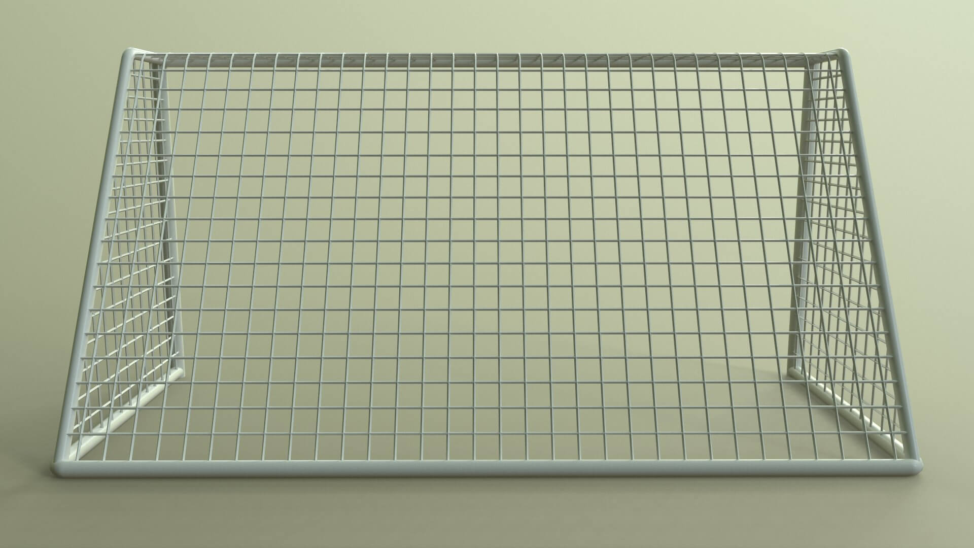 Soccer Football Goal Post G - 3D Model by PBR Cool