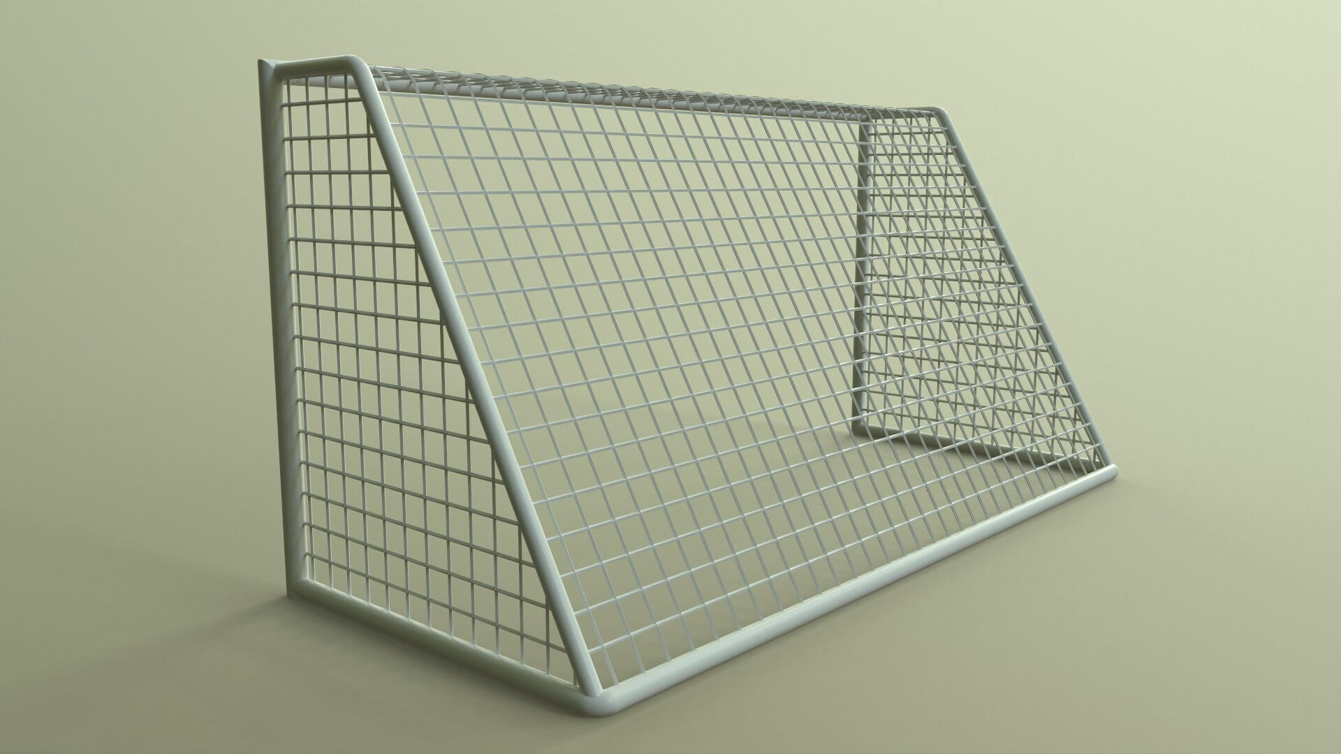 Soccer Football Goal Post G - 3D Model by PBR Cool