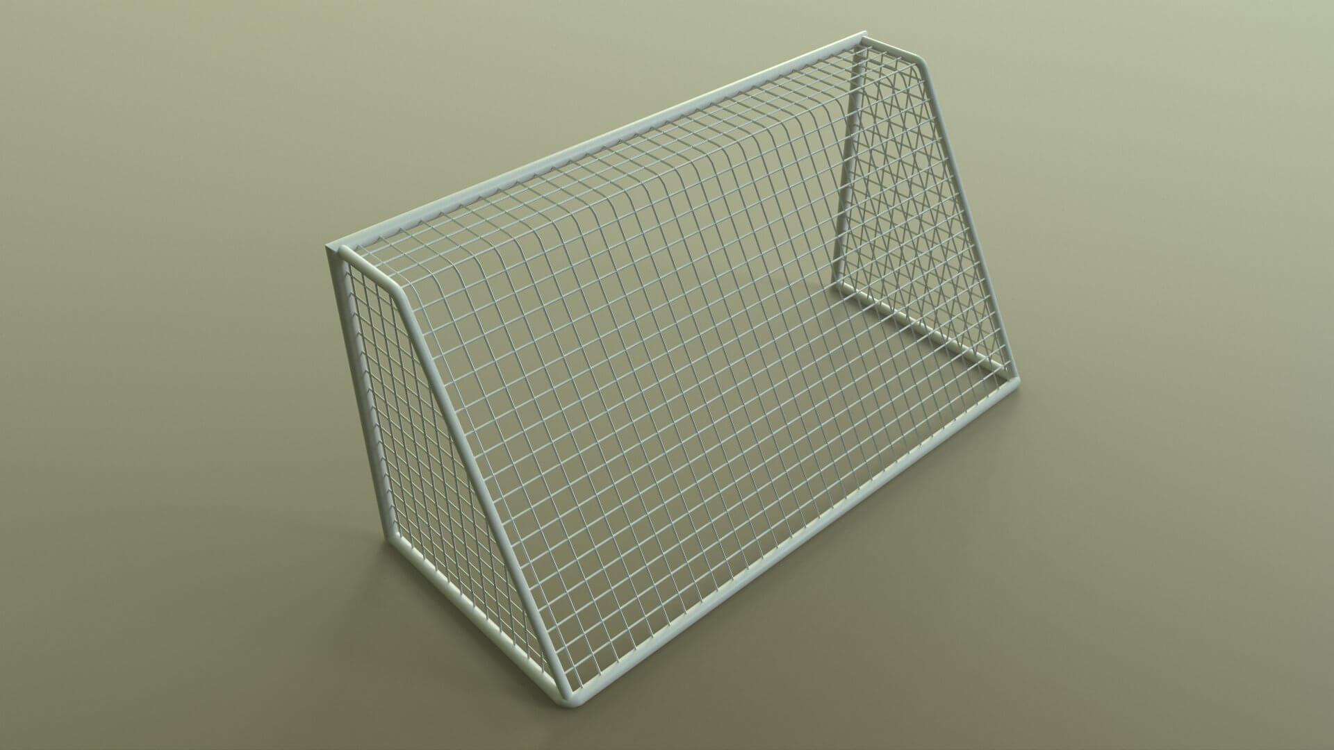 Soccer Football Goal Post G - 3D Model by PBR Cool