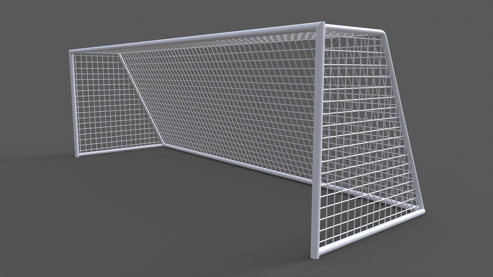 Soccer Football Goal Post I - 3D Model by PBR Cool
