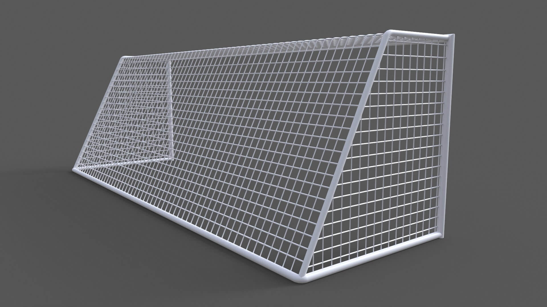 Soccer Football Goal Post I - 3D Model by PBR Cool