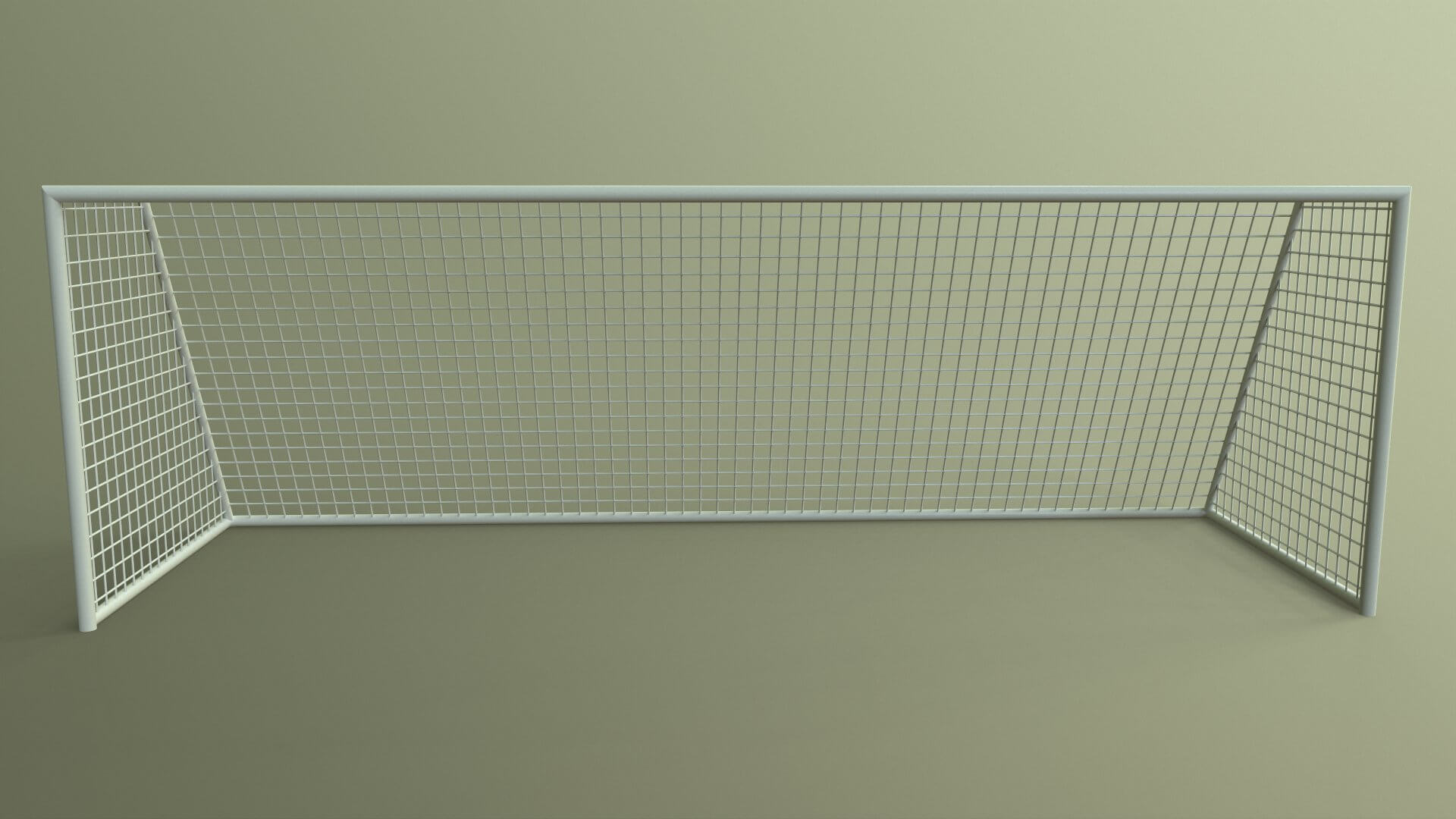 Soccer Football Goal Post I - 3D Model by PBR Cool